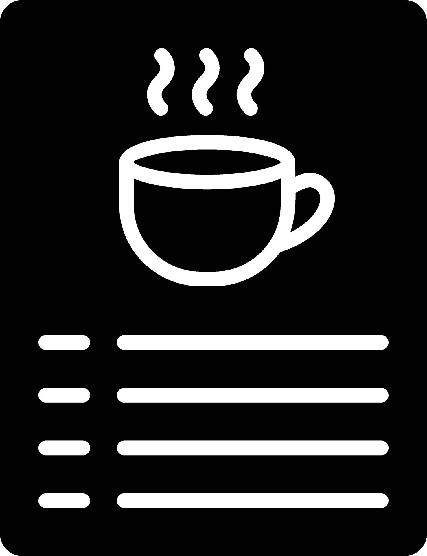 Menu Vector Icon Design Illustration 33249029 Vector Art At Vecteezy