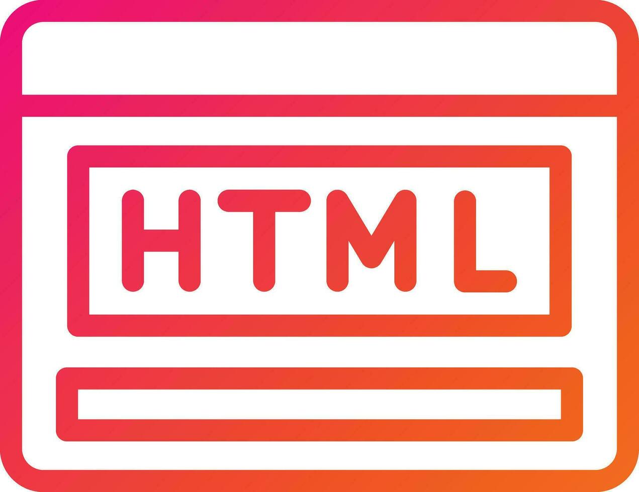 Html Vector Icon Design Illustration 33251656 Vector Art at Vecteezy