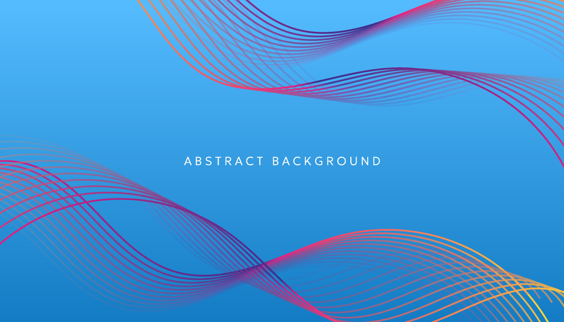 Colorful abstract background with flowing wave lines 33261751 Vector ...