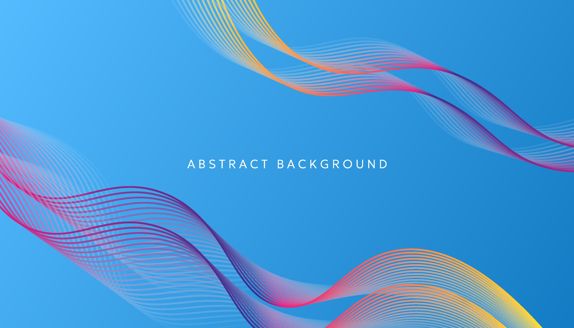 Colorful abstract background with flowing wave lines 33261756 Vector ...