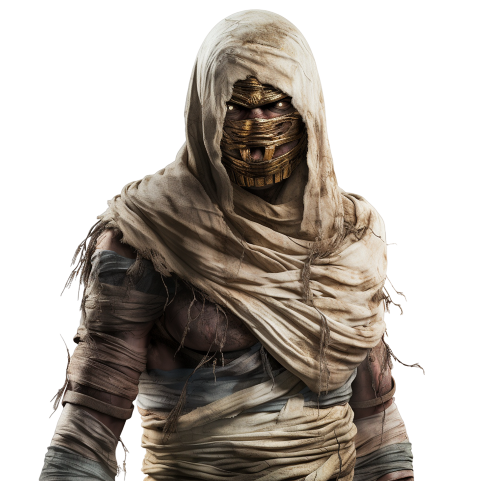 Halloween Mummy Png Ai Generative 33266570 Png