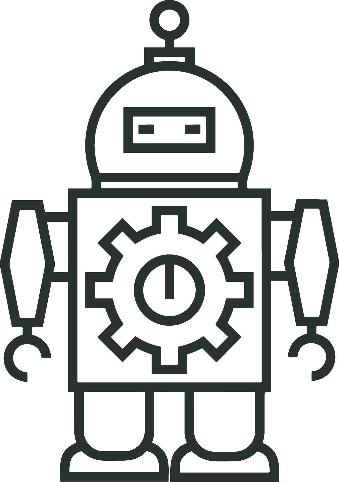 Artificial Intelligence icon symbol vector image. Illustration of the ...