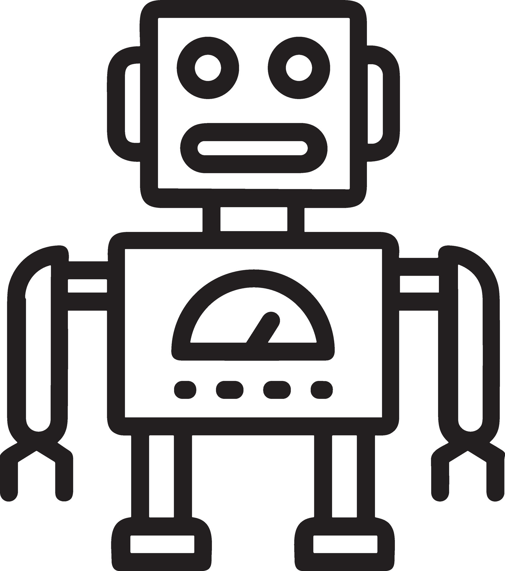 Artificial Intelligence icon symbol vector image. Illustration of the ...