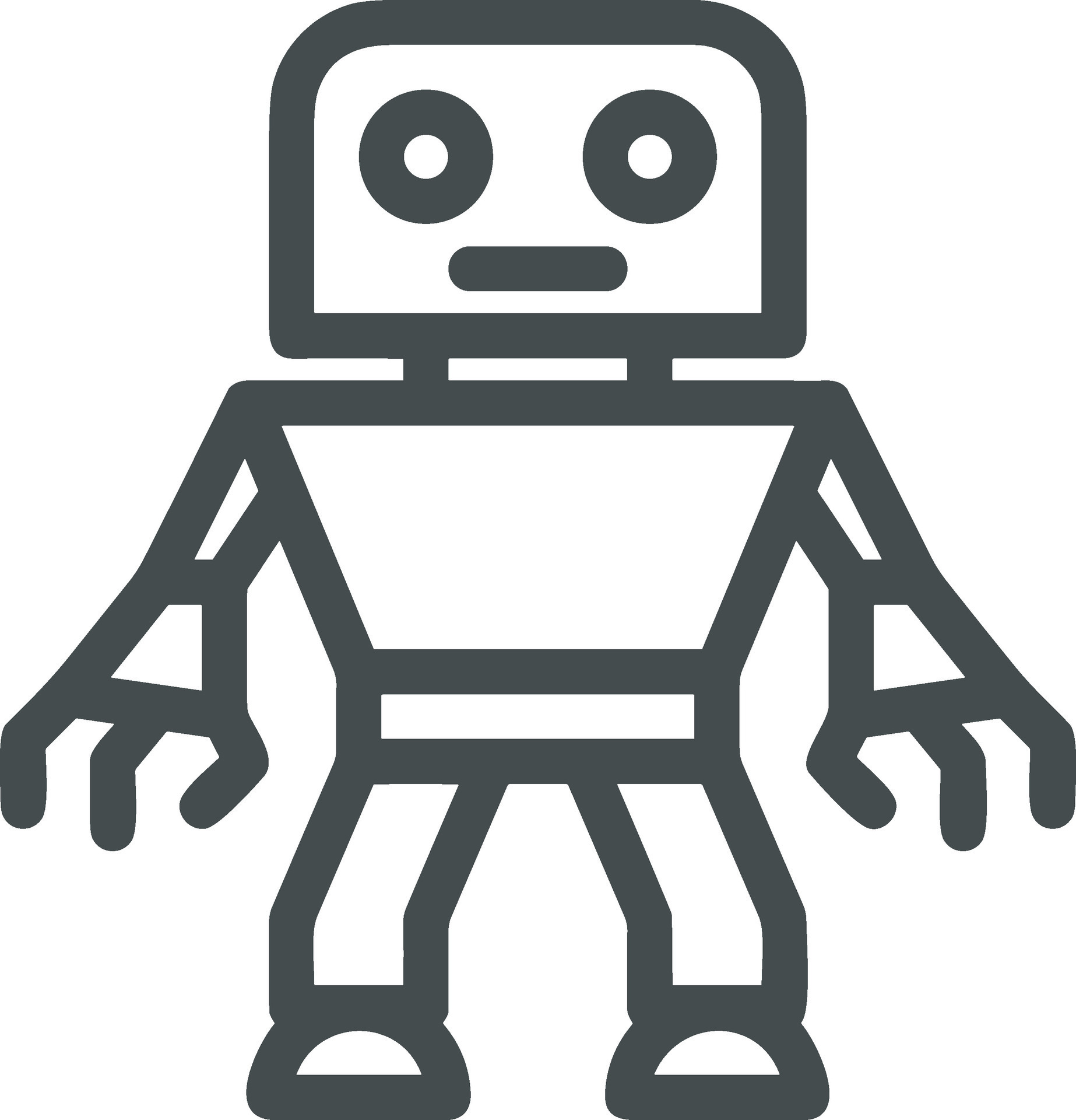 Artificial Intelligence icon symbol vector image. Illustration of the ...