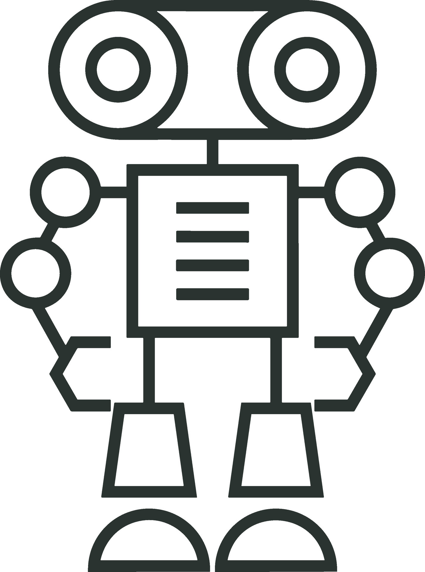Artificial Intelligence icon symbol vector image. Illustration of the ...