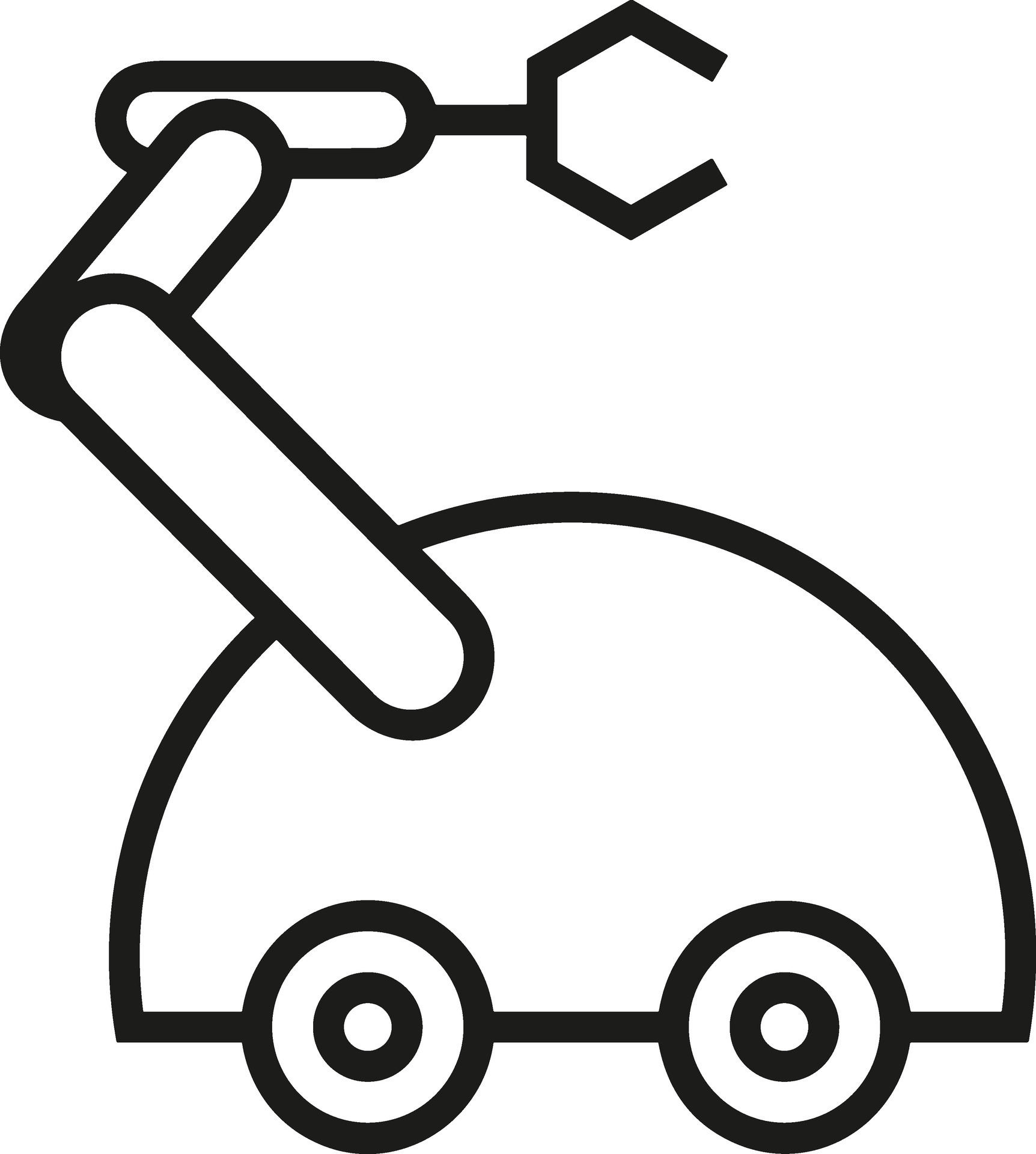 Artificial Intelligence icon symbol vector image. Illustration of the ...