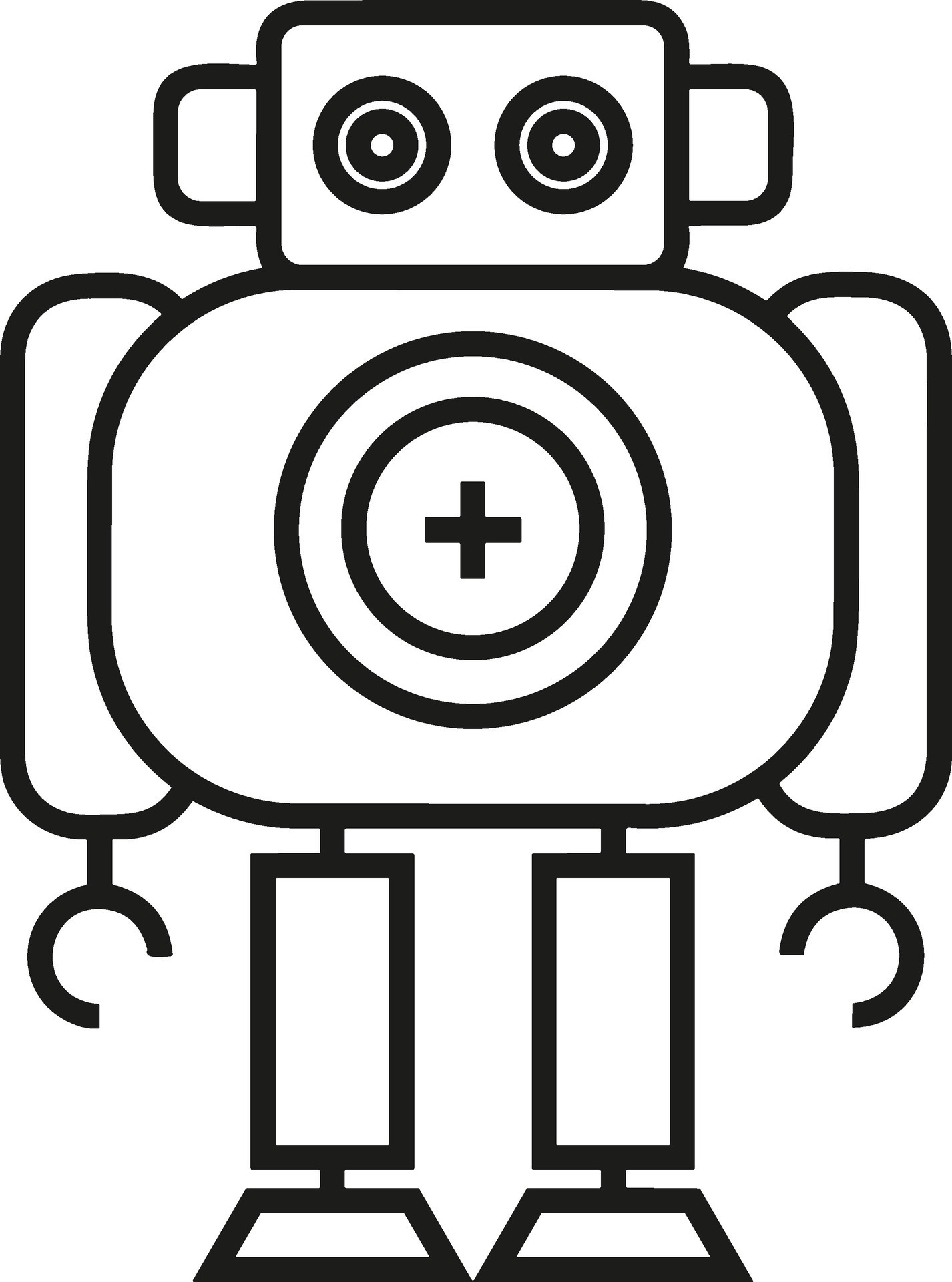 Artificial Intelligence icon symbol vector image. Illustration of the ...