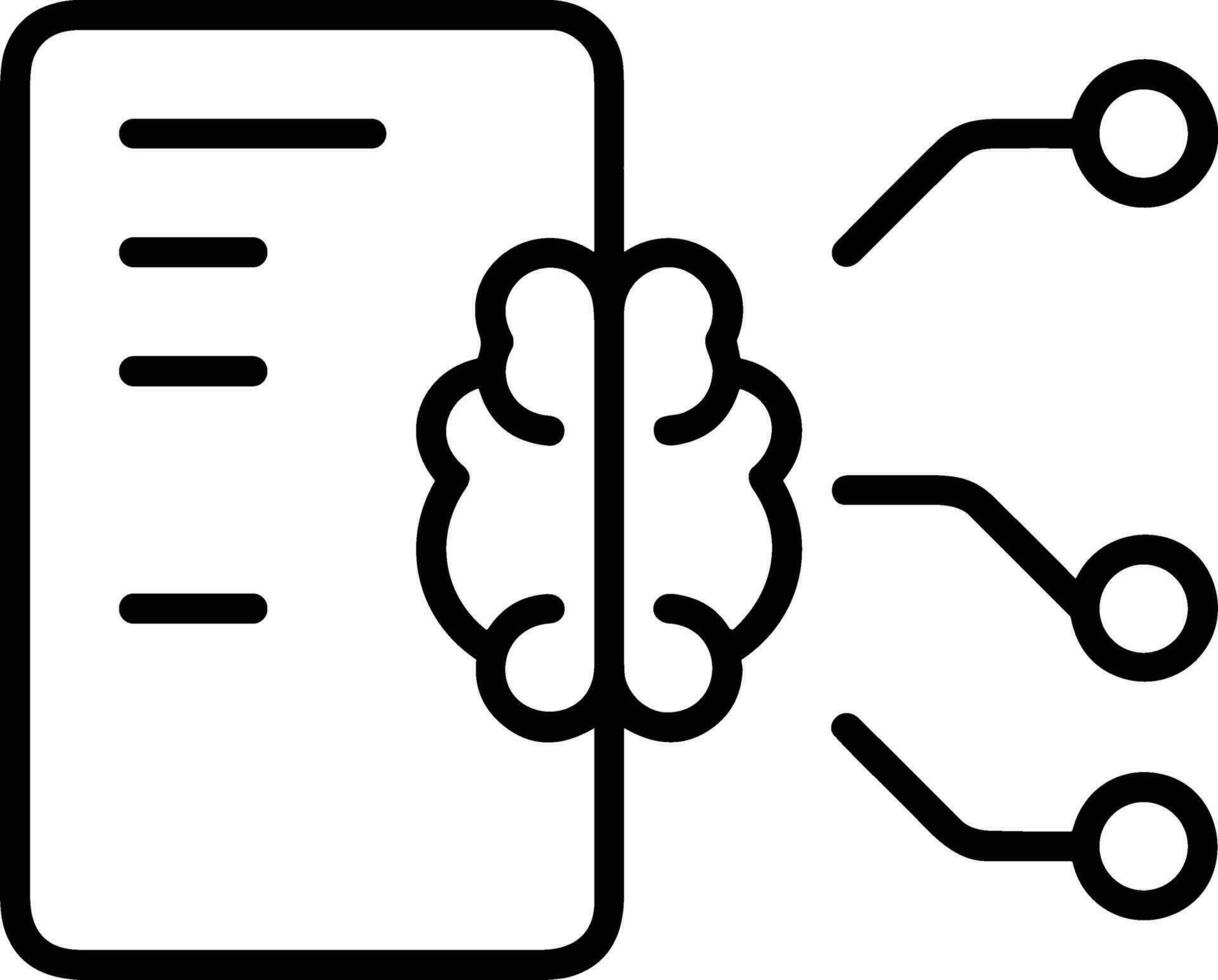 Artificial Intelligence icon symbol vector image. Illustration of the ...