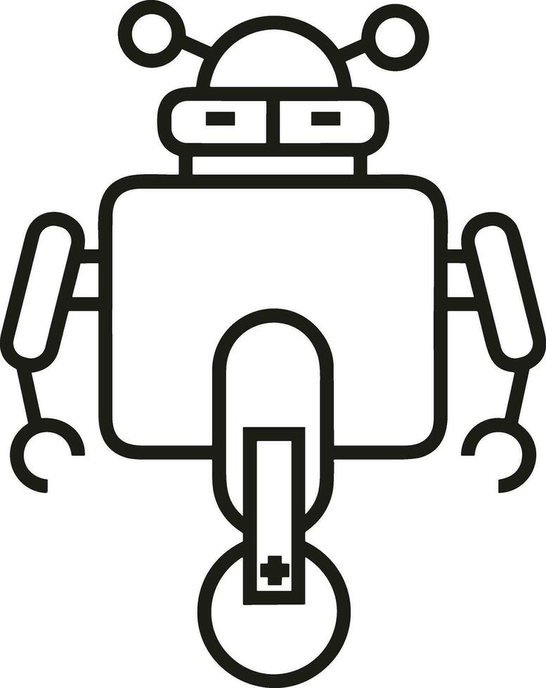 Artificial Intelligence icon symbol vector image. Illustration of the ...