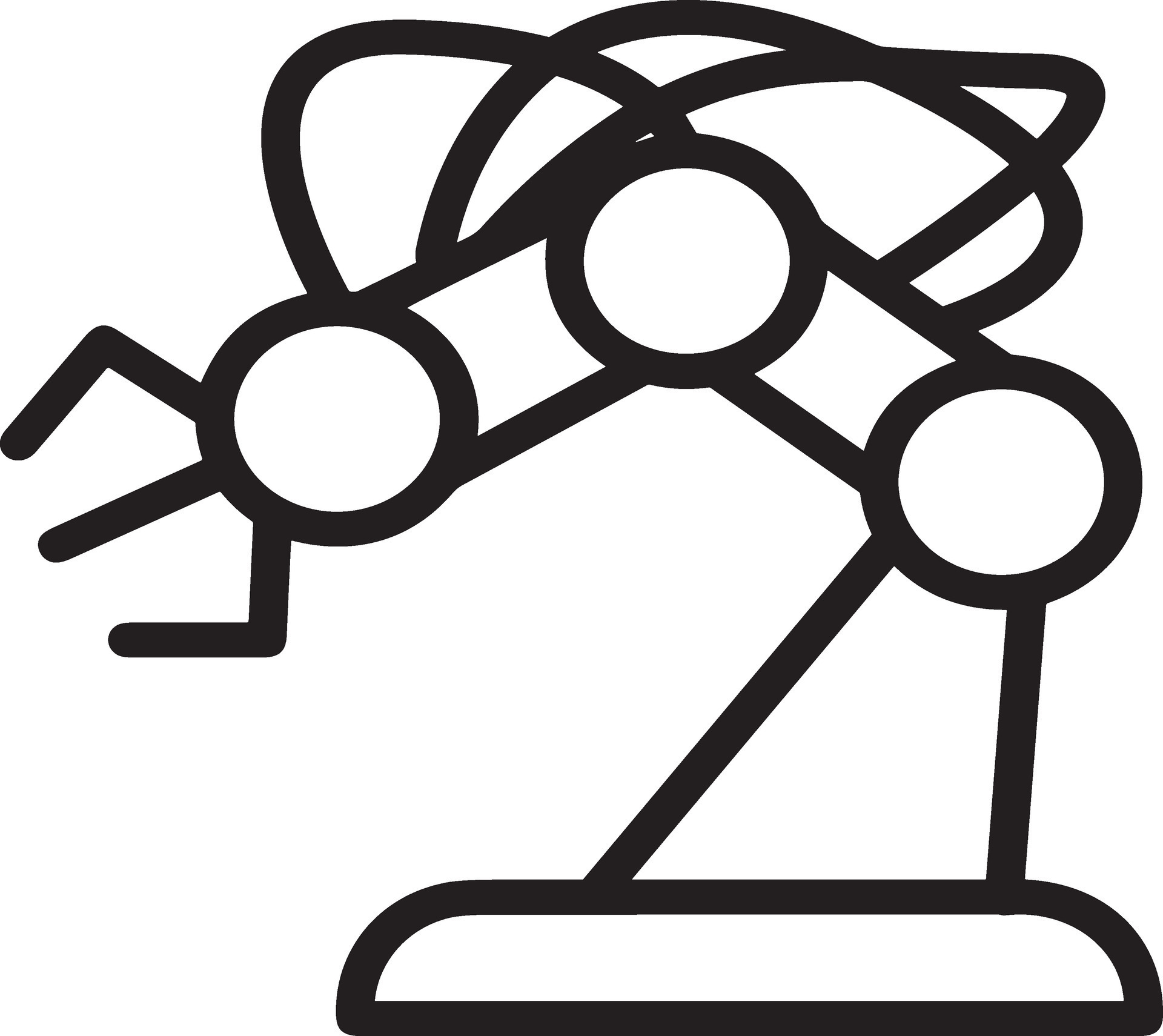 Artificial Intelligence icon symbol vector image. Illustration of the ...