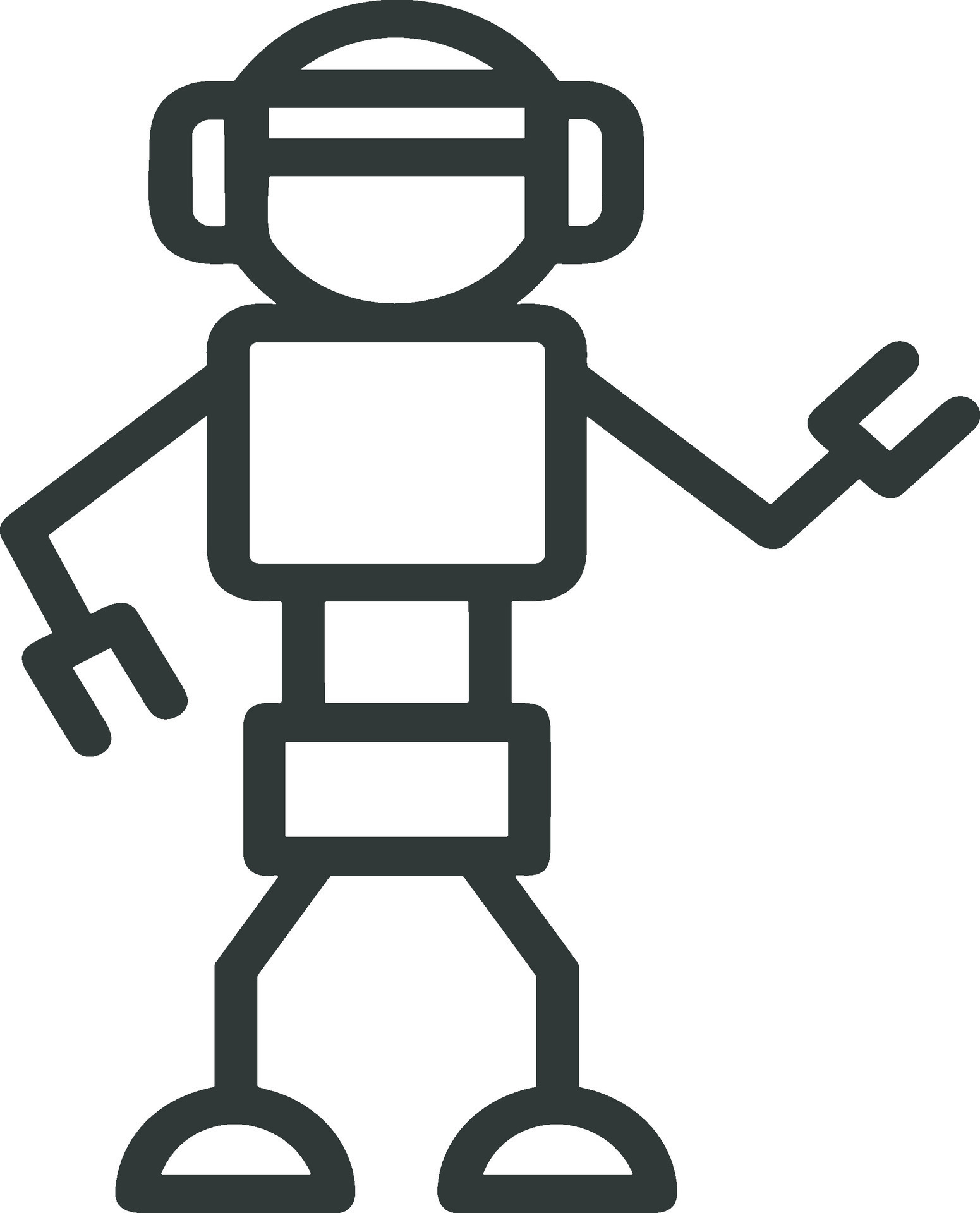 Artificial Intelligence icon symbol vector image. Illustration of the ...