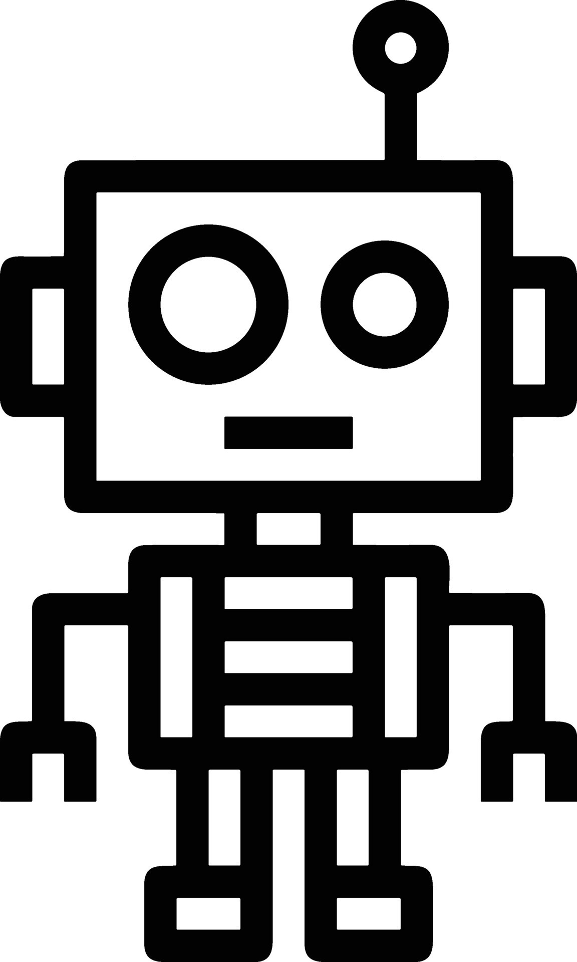 Artificial Intelligence icon symbol vector image. Illustration of the ...