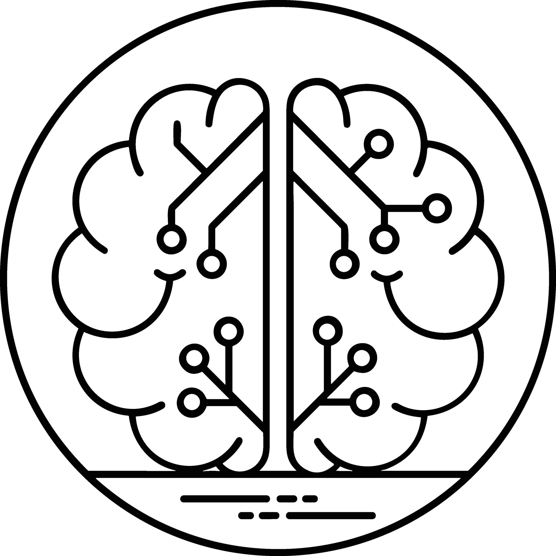 Artificial Intelligence icon symbol vector image. Illustration of the ...