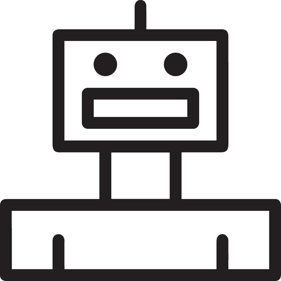 Artificial Intelligence icon symbol vector image. Illustration of the ...