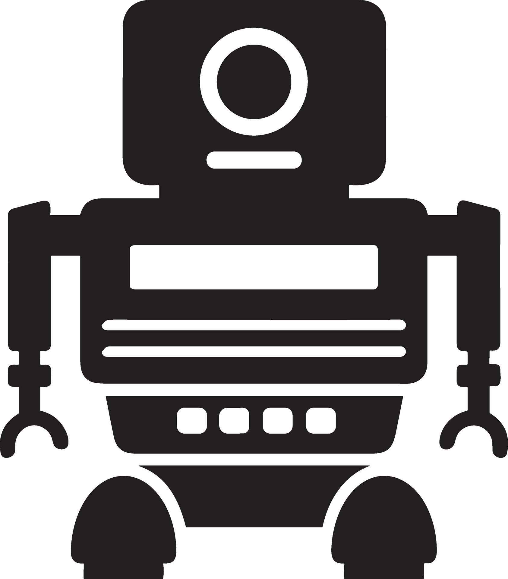 Artificial Intelligence icon symbol vector image. Illustration of the ...