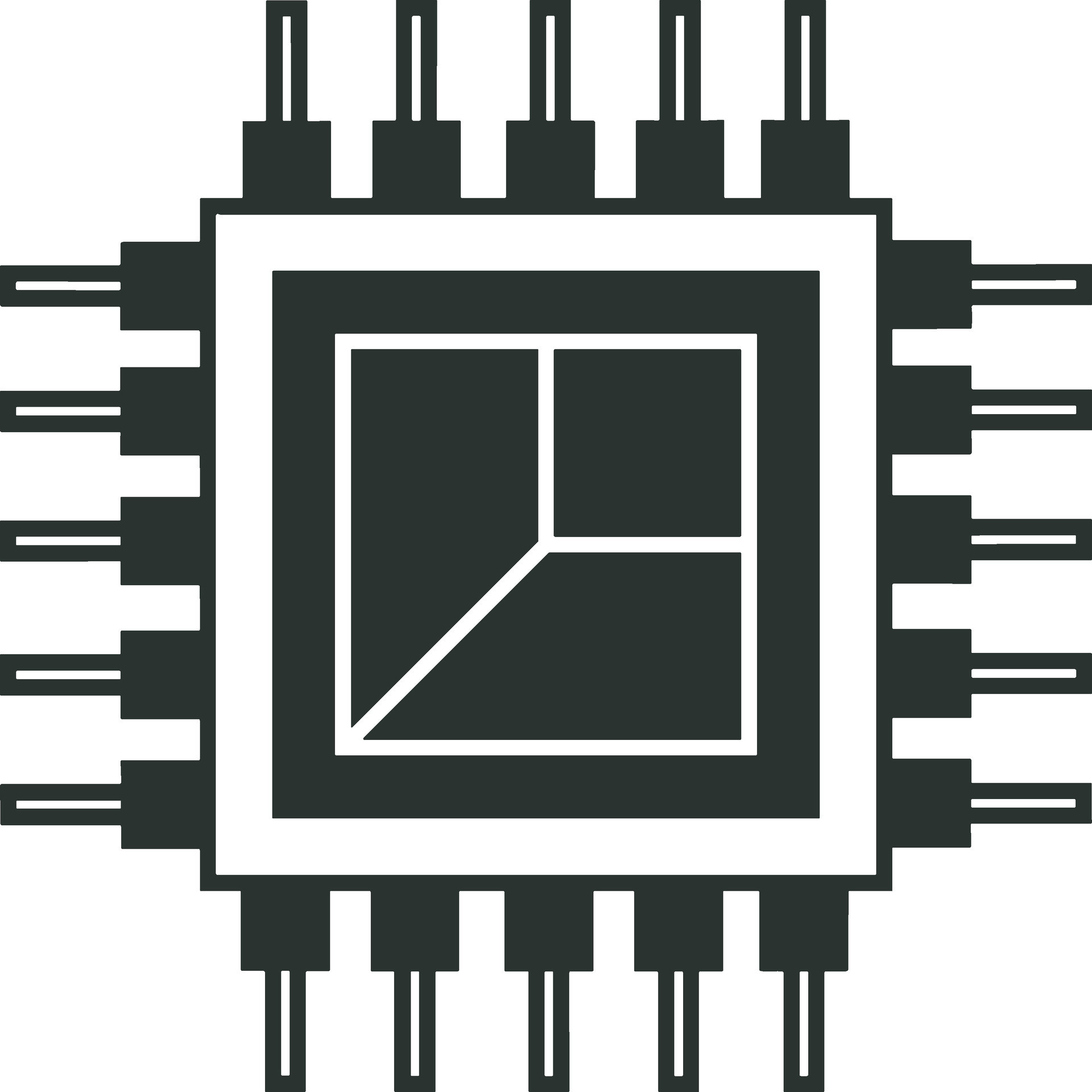 Artificial Intelligence icon symbol vector image. Illustration of the ...