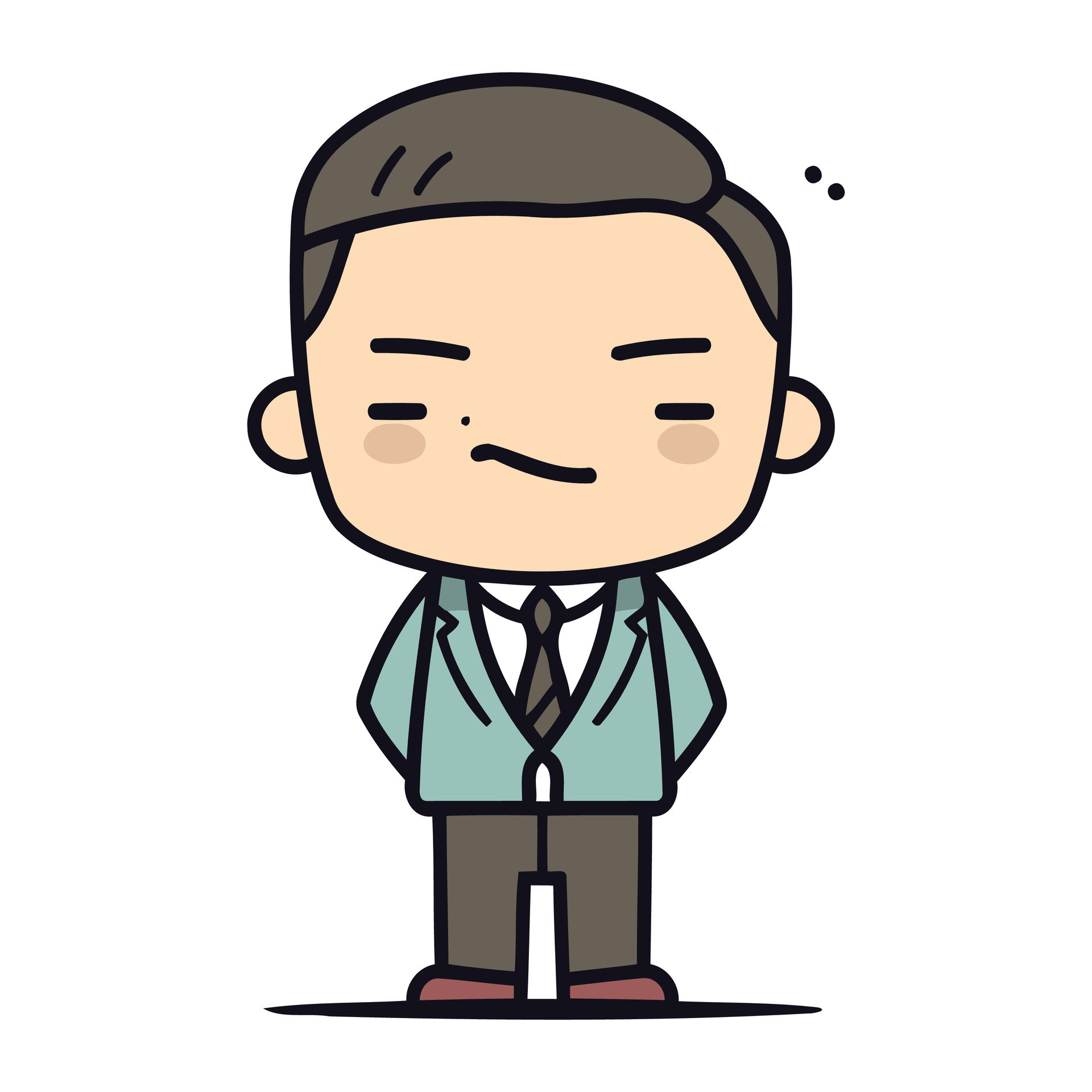 Businessman feeling sad Retro Cartoon Vector Illustration 33285408 ... Businessman feeling sad Retro Cartoon Vector Illustration 33285408 ...