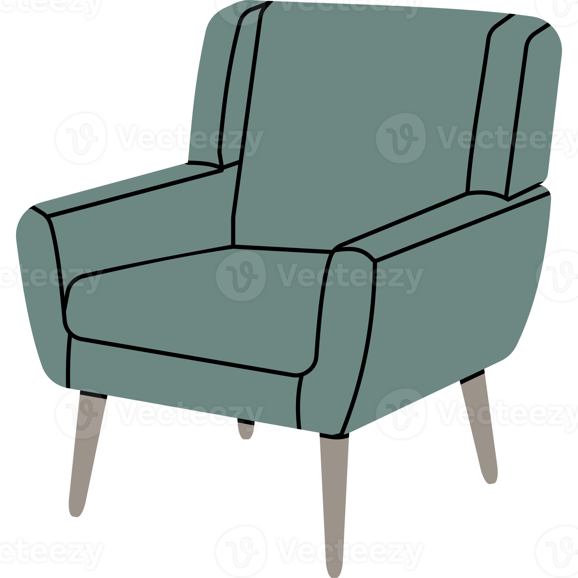 Armchairs Medium Sofa Modern Interior Furniture PNG Transparent 33300625 PNG