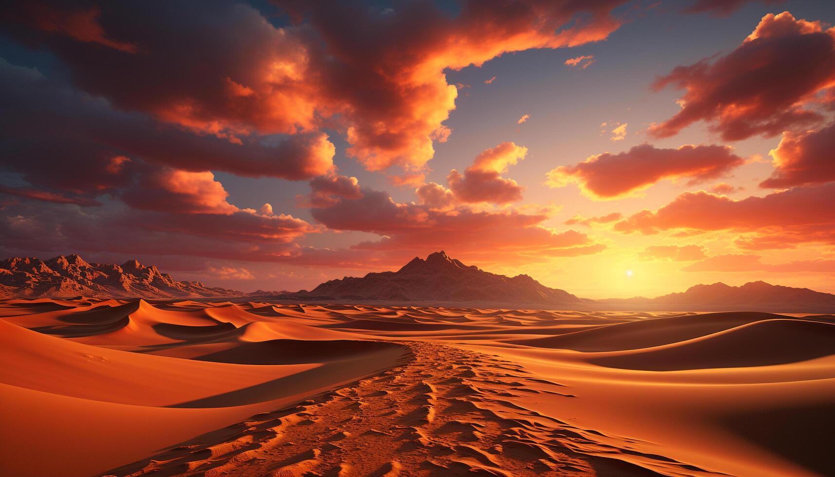 Sand Dune Landscape Nature Sunset Outdoors Cloud Sky Sunlight