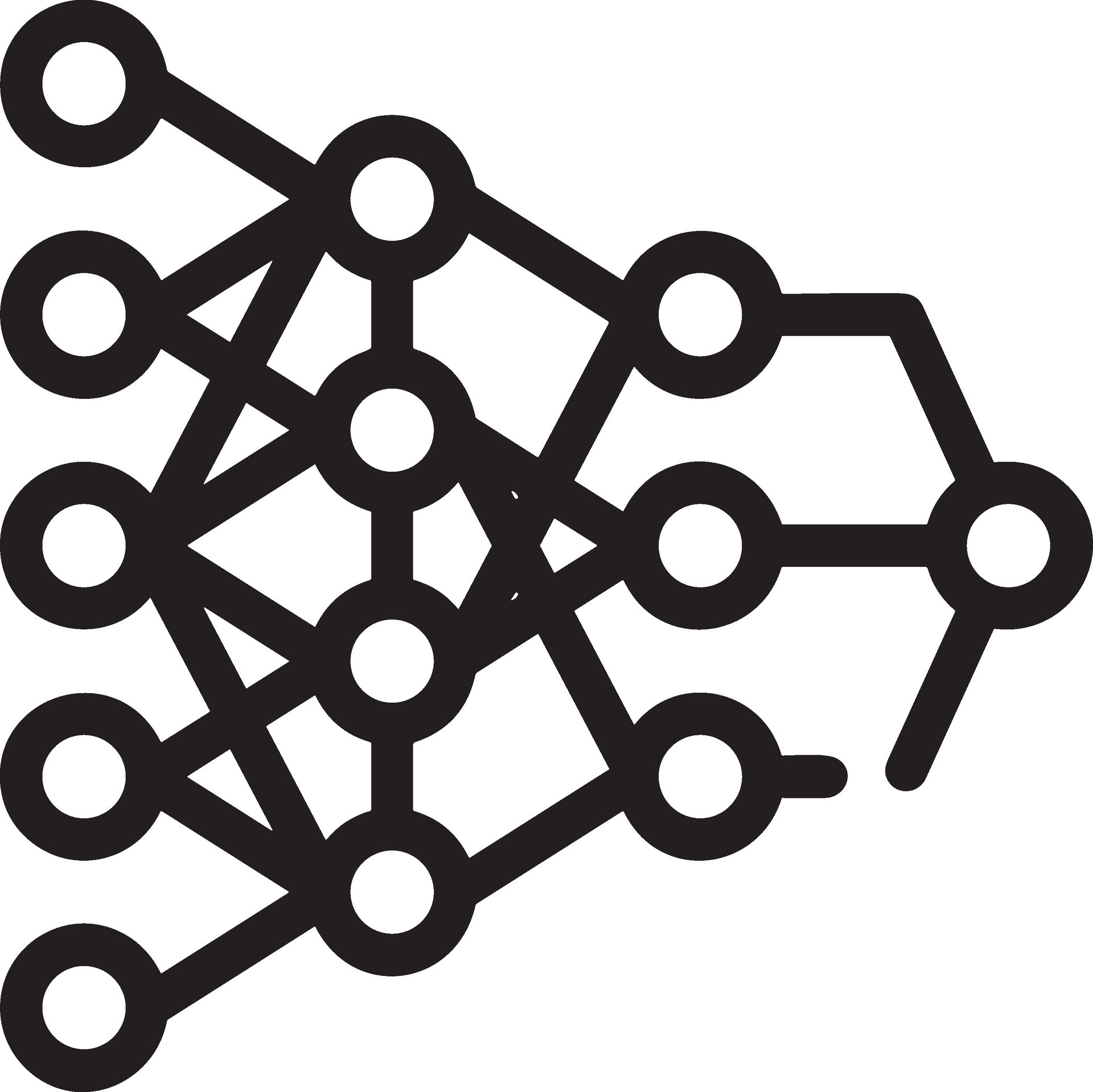 Artificial Intelligence icon symbol vector image. Illustration of the ...