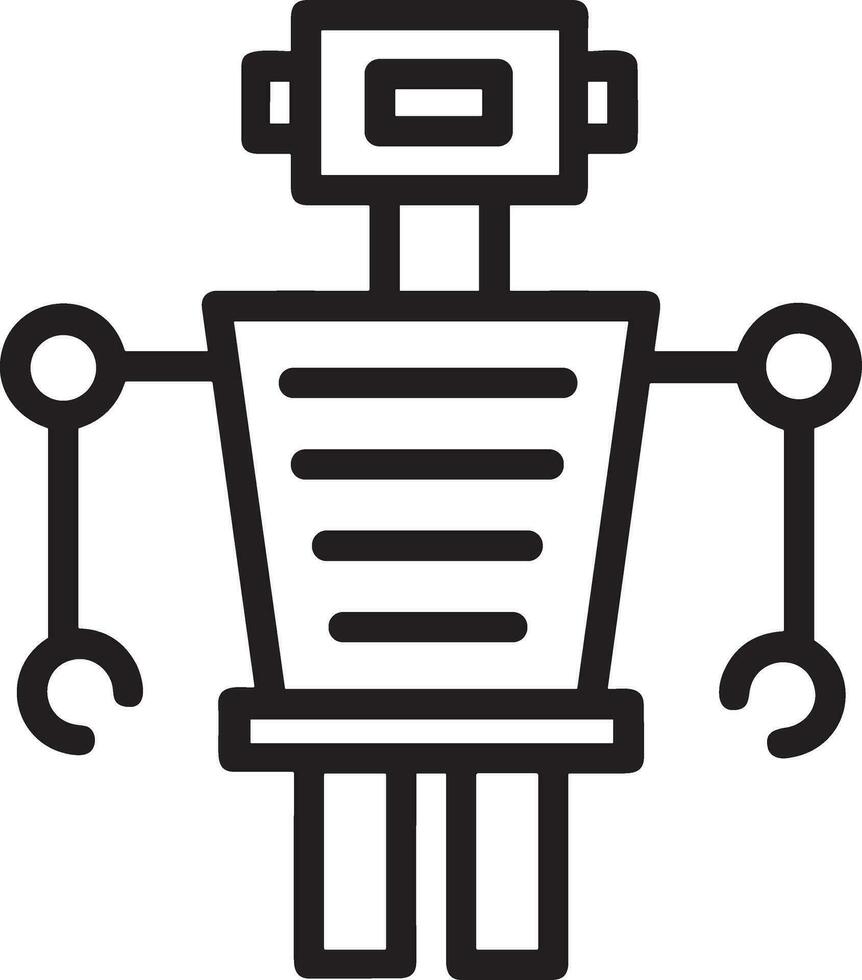 Artificial Intelligence icon symbol vector image. Illustration of the ...