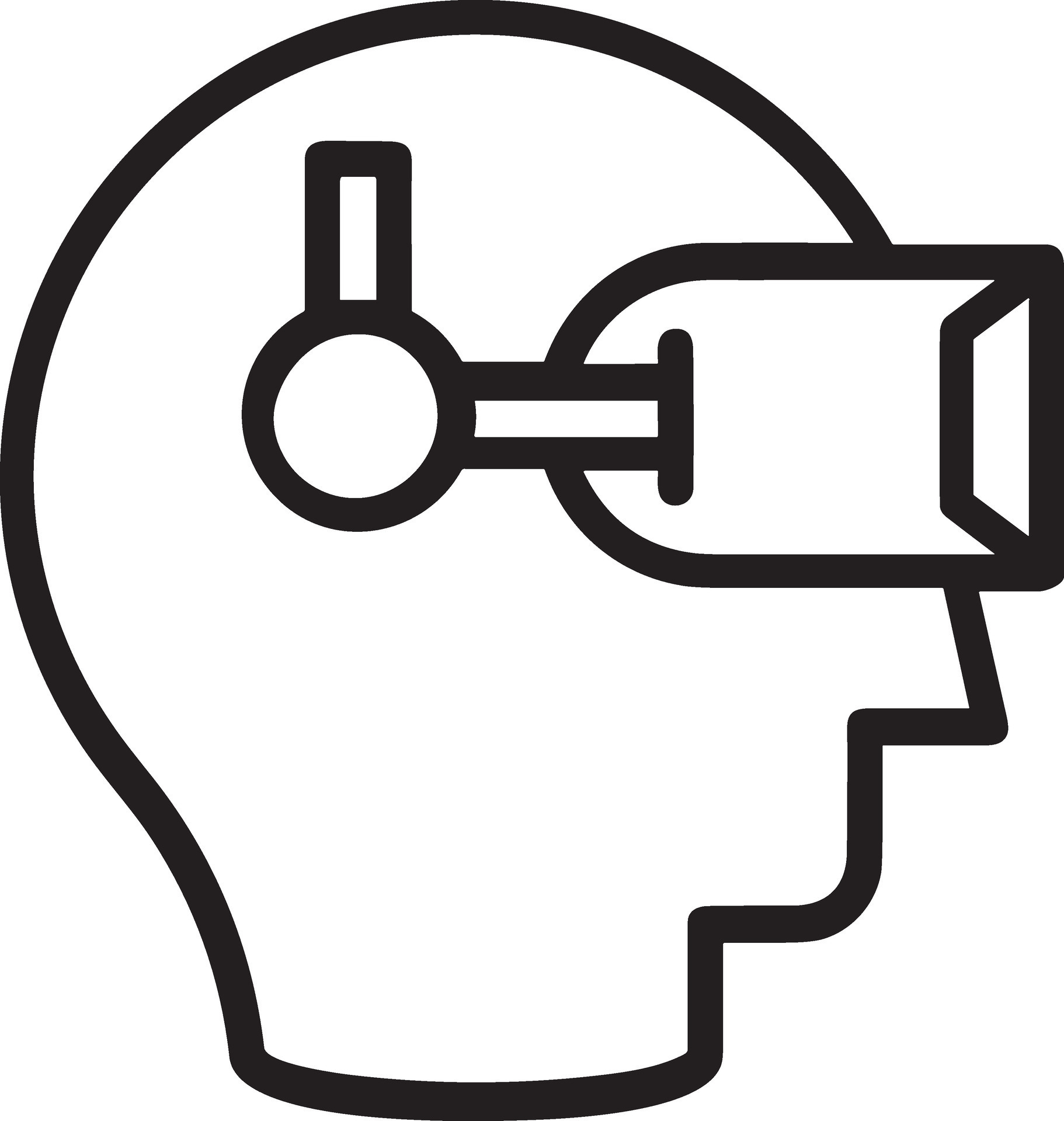 Artificial Intelligence icon symbol vector image. Illustration of the ...