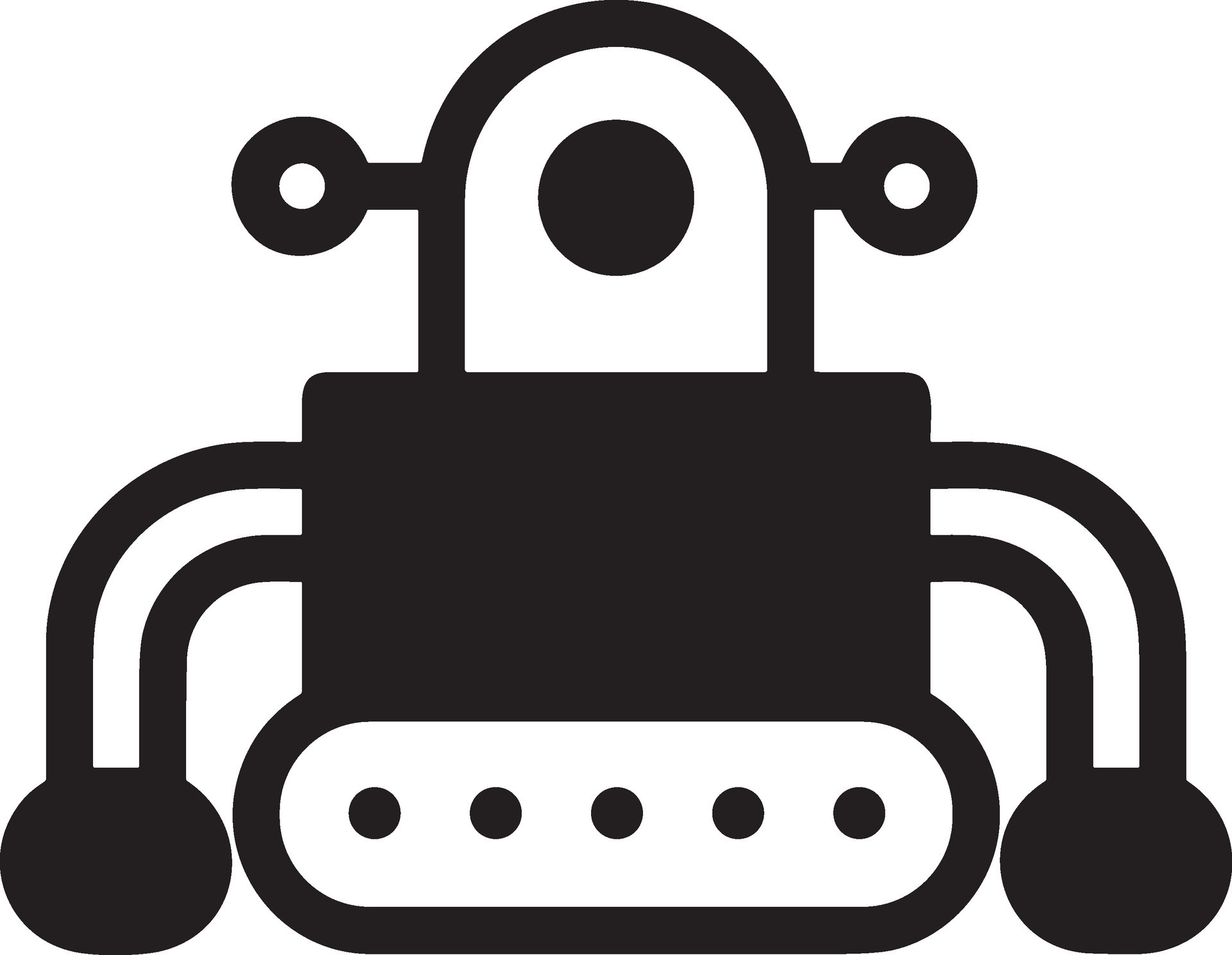 Artificial Intelligence icon symbol vector image. Illustration of the ...