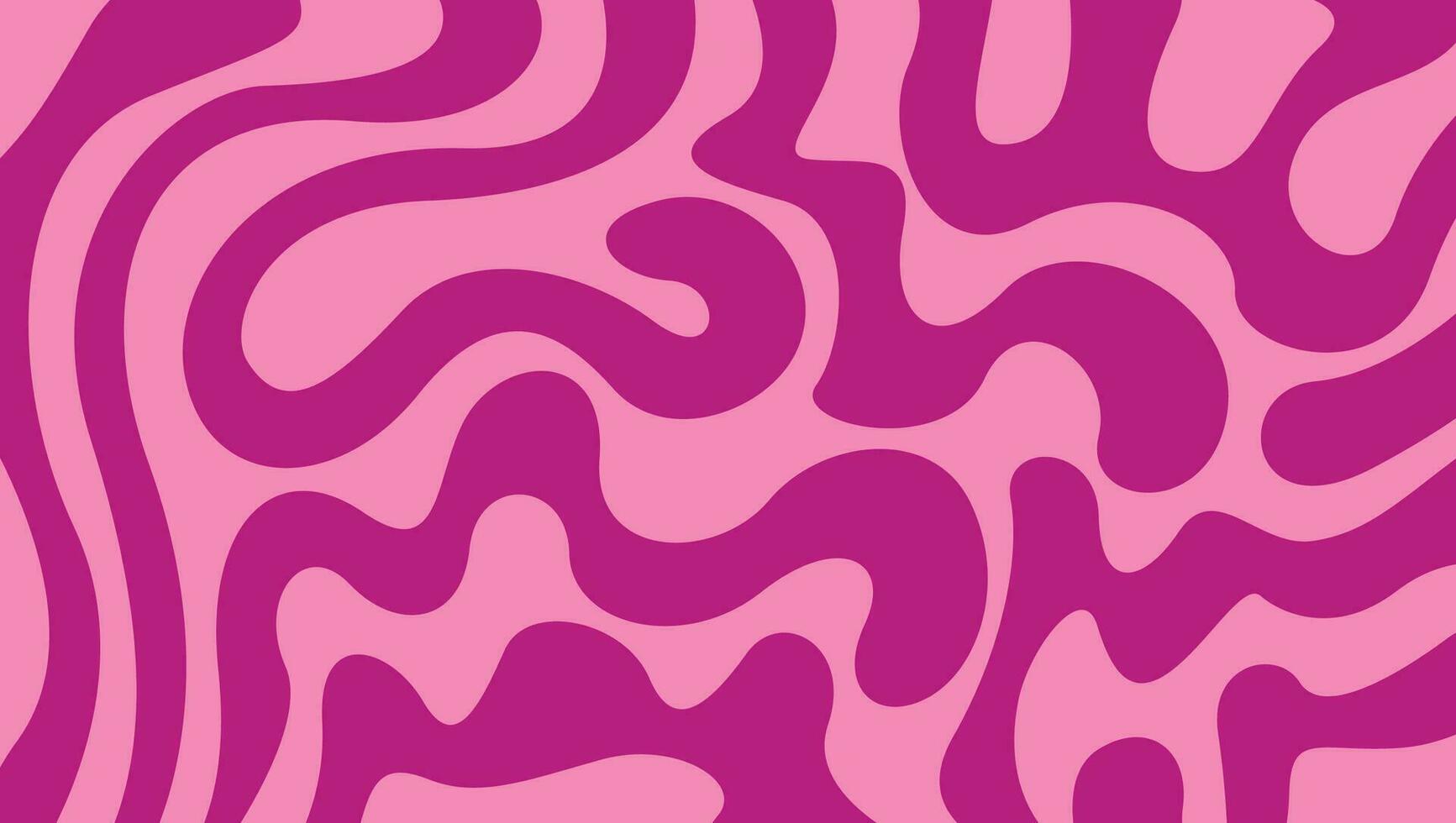 Abstract Background With Colorful And Gradient Wavy Lines Pattern