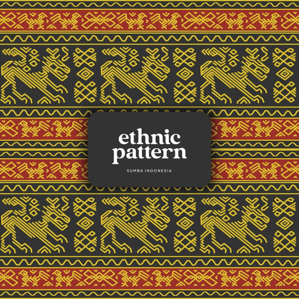 Tenun Indonesia Sumba Pattern Weaving Background 33328589 Vector Art At Vecteezy
