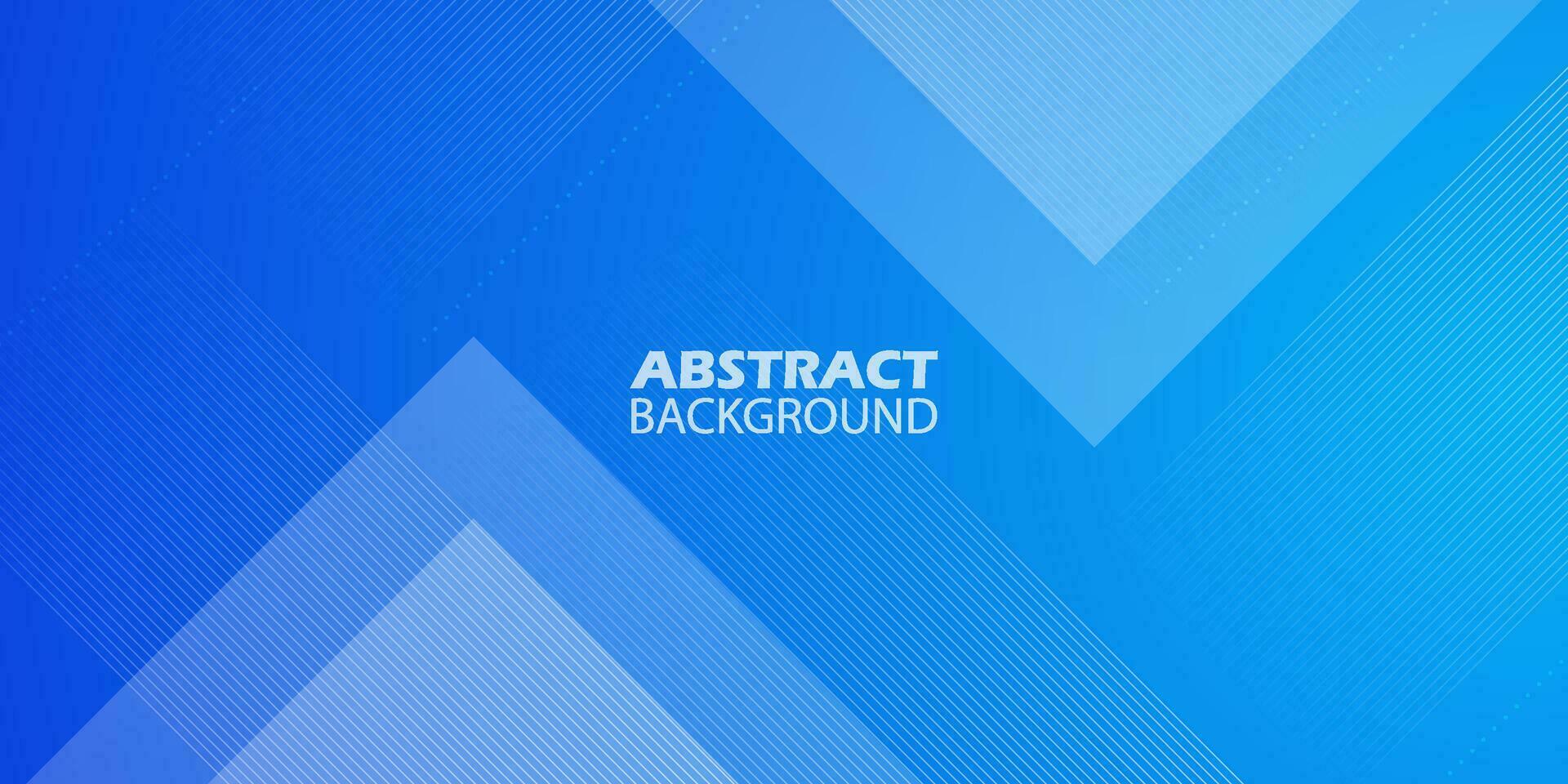 Abstract Geometric Futuristic Background With Colorful Bright Blue