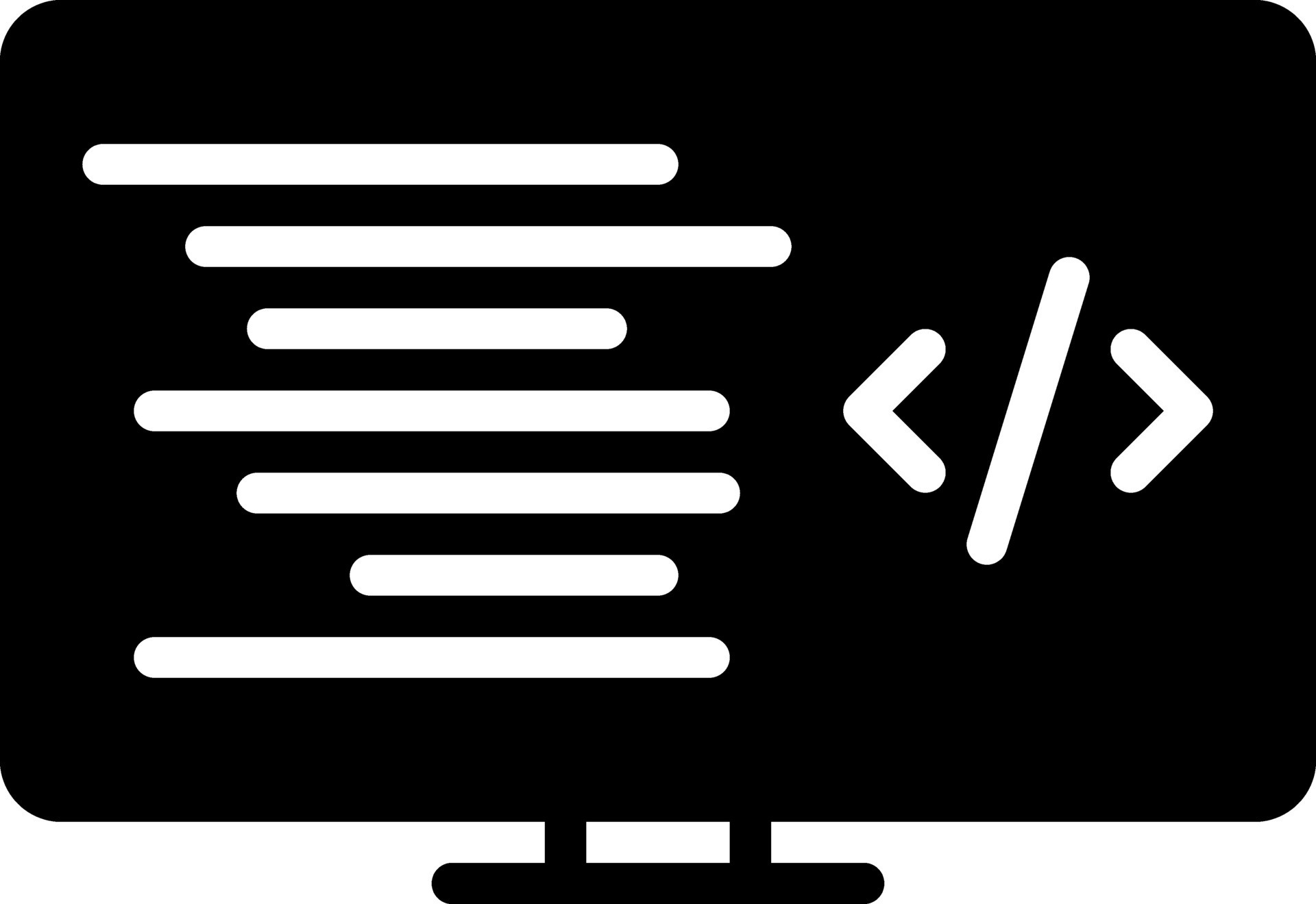 solid icon for program 33332064 Vector Art at Vecteezy