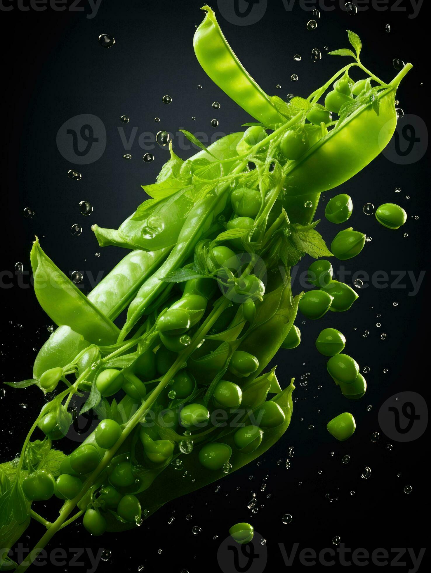 AI Generative a photo of peas 33335717 Stock Photo at Vecteezy