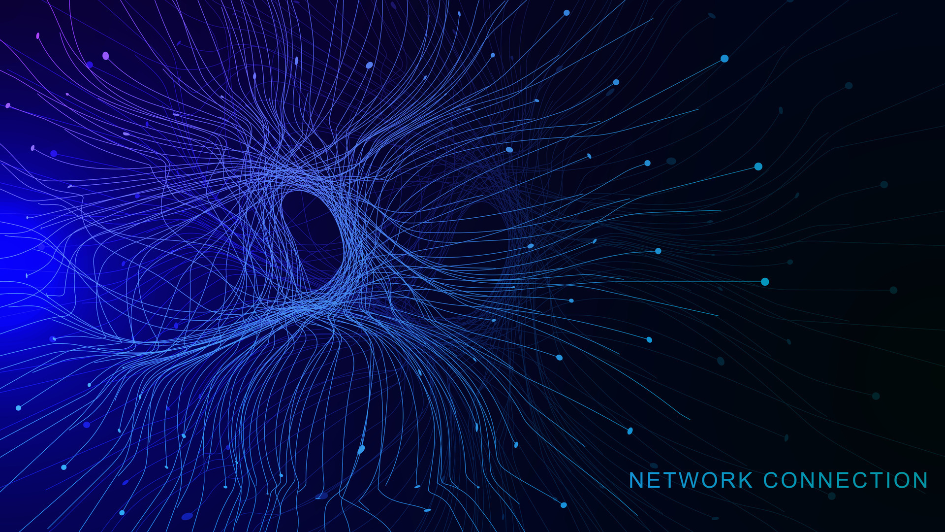 Abstract digital tech and network connection or communication ...