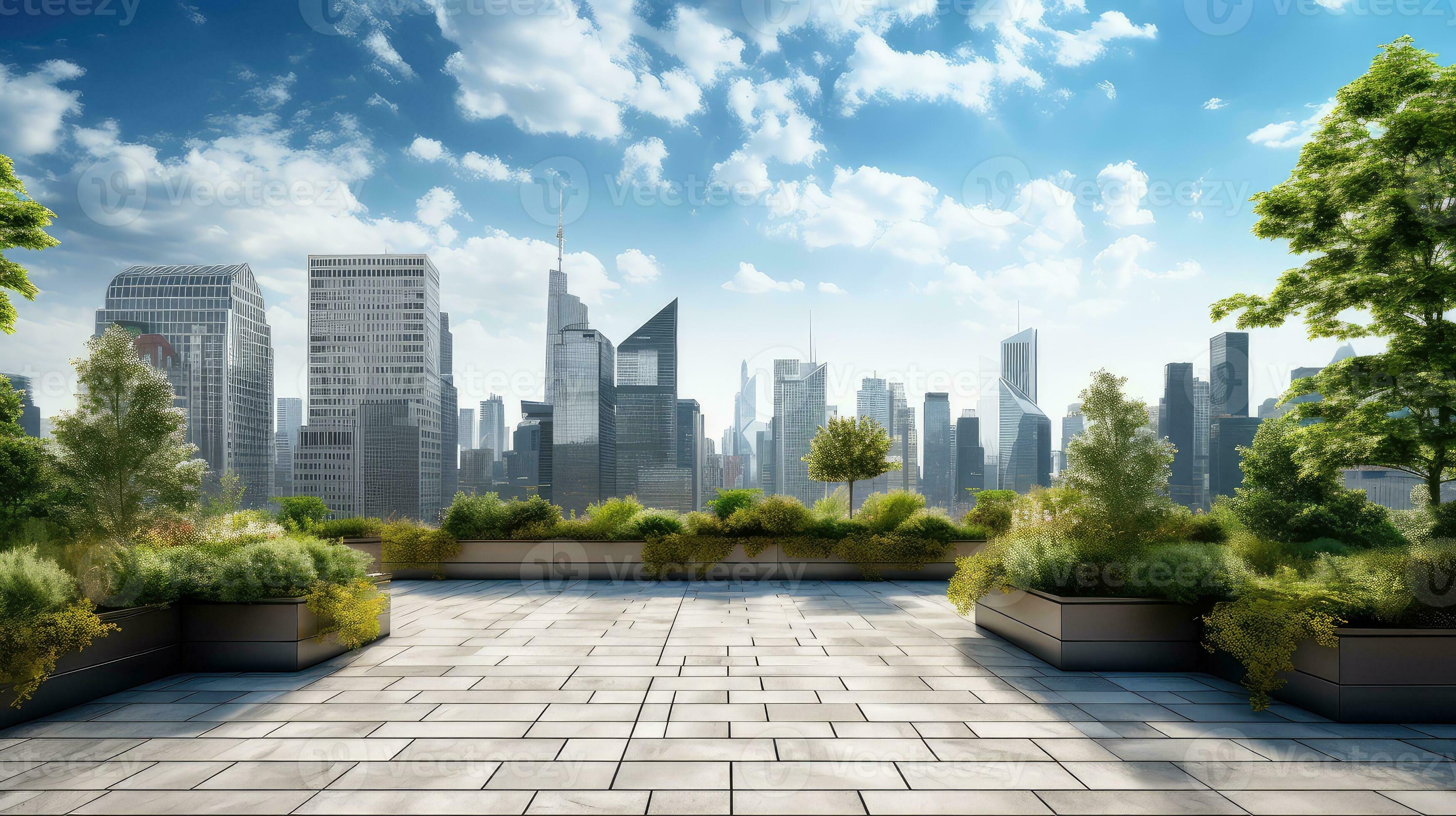 city business building nature background ai generated 33352028 Stock Photo at Vecteezy