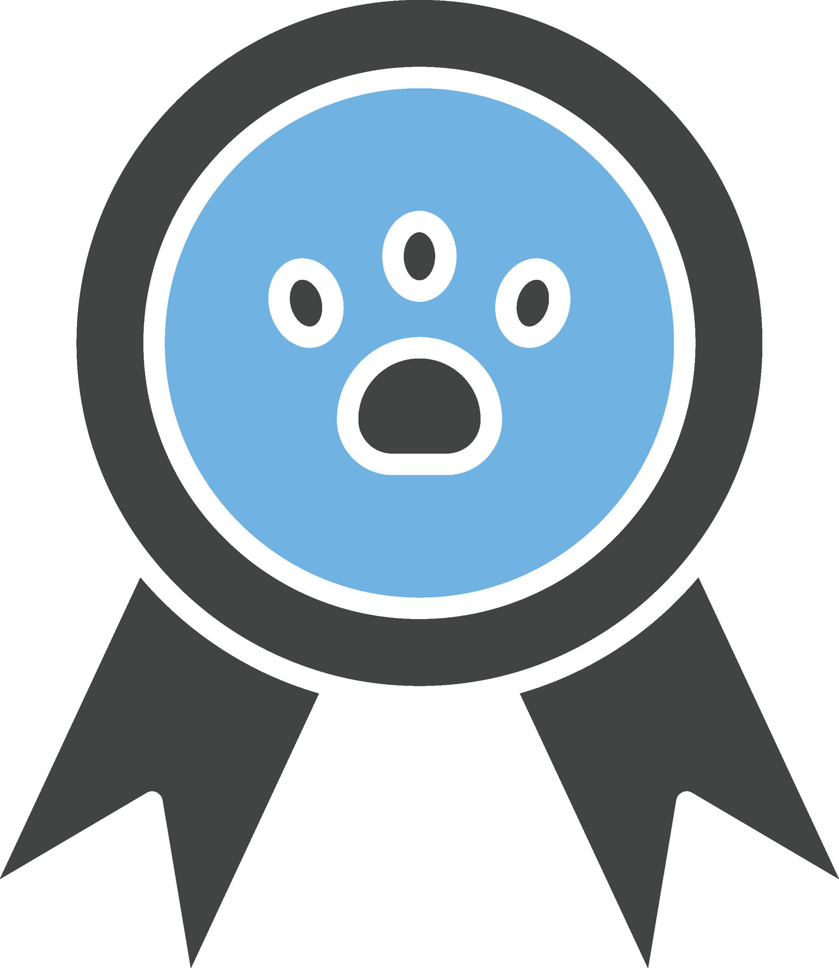 Badge icon vector image. Suitable for mobile apps, web apps and print ...