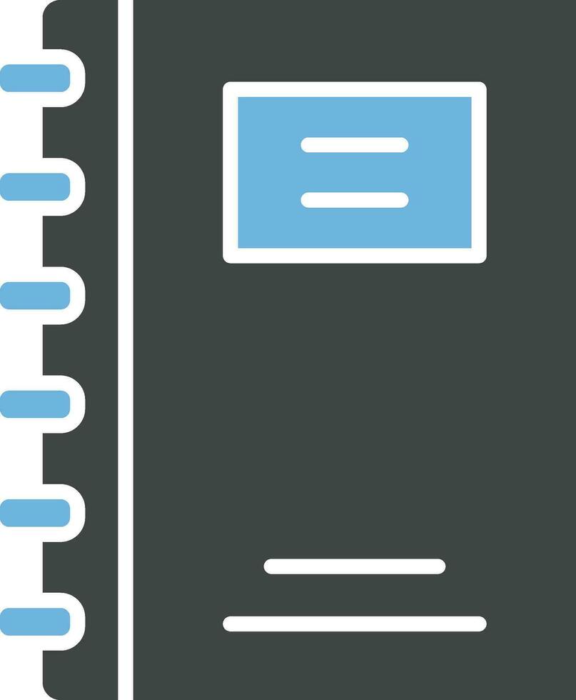 Note Book icon vector image. Suitable for mobile apps, web apps and ...