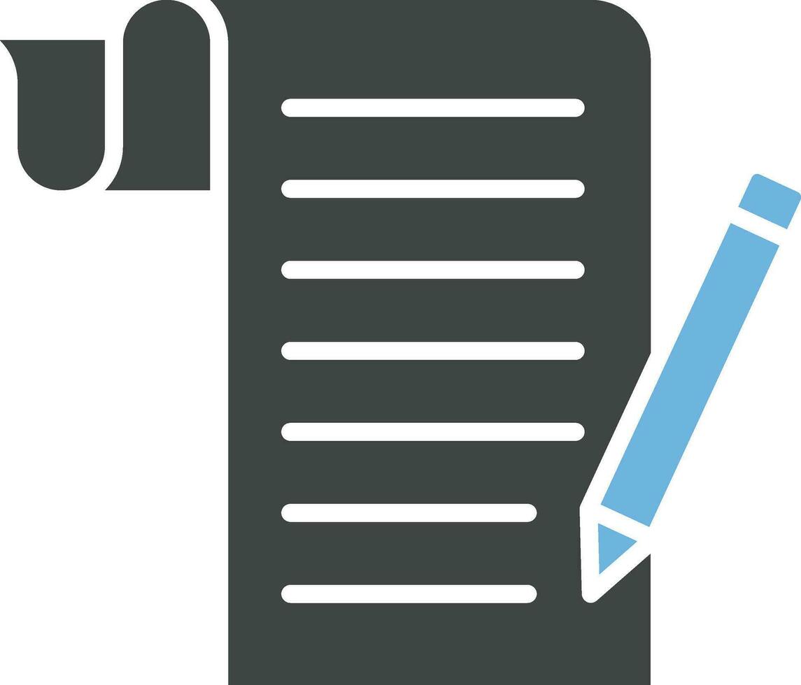 Script icon vector image. Suitable for mobile apps, web apps and print ...