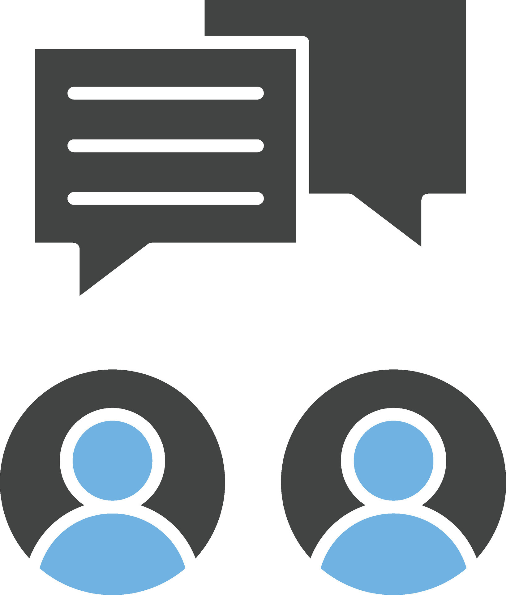 Talk Free icon vector image. Suitable for mobile apps, web apps and ...