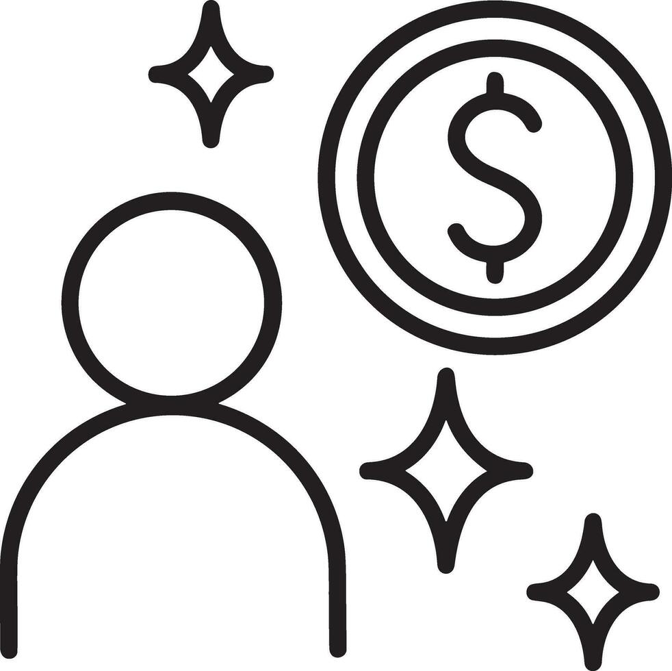 Money exchange payment icon symbol vector image. Illustration of the dollar currency coin ...