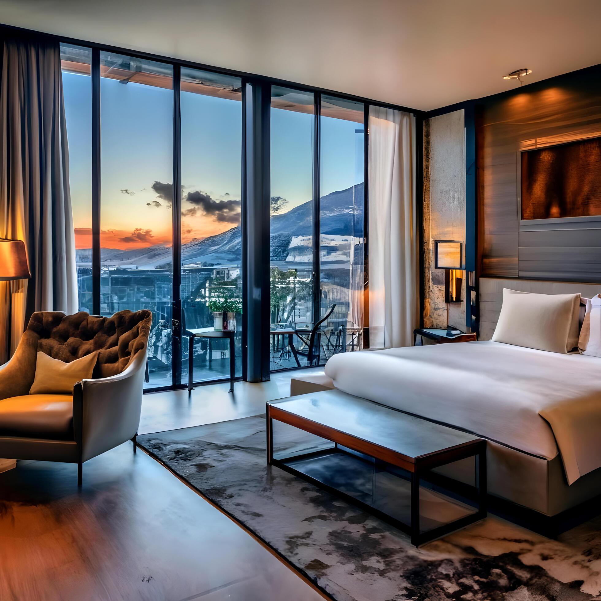 luxury hotel room. ai generated 33482740 Stock Photo at Vecteezy