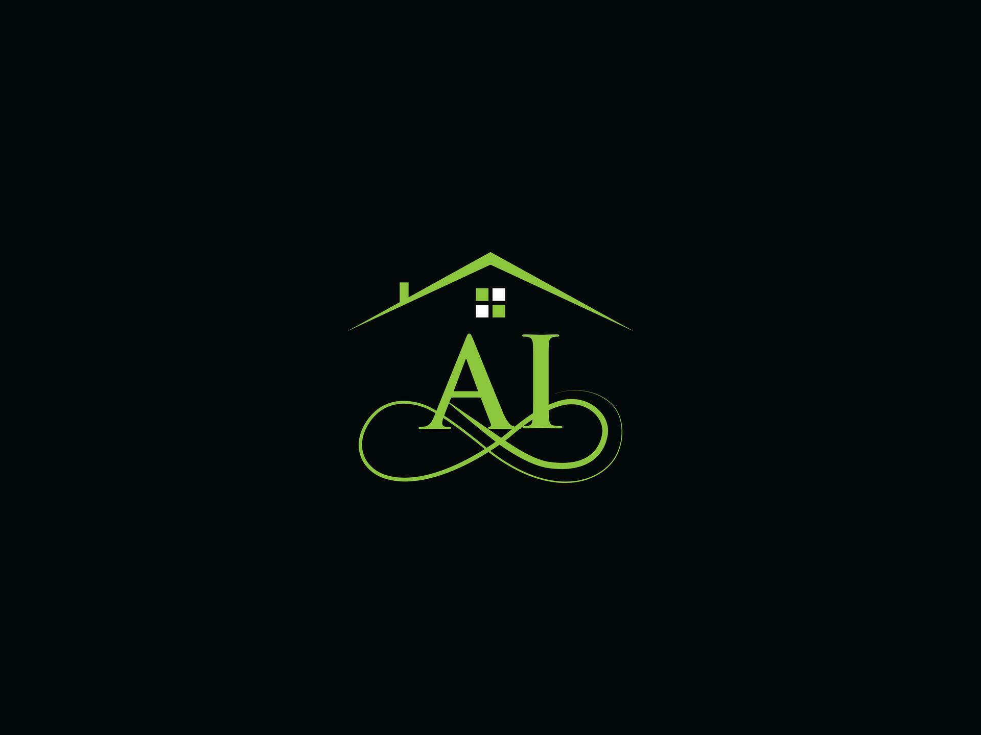 Abstract Ai Logo Letter, building AI Luxury Real Estate Logo For Business 33488801 Vector Art at ...