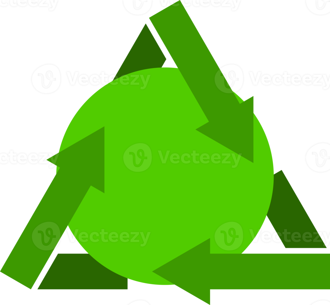 Recycle Sign Eco Icon 33490120 Png