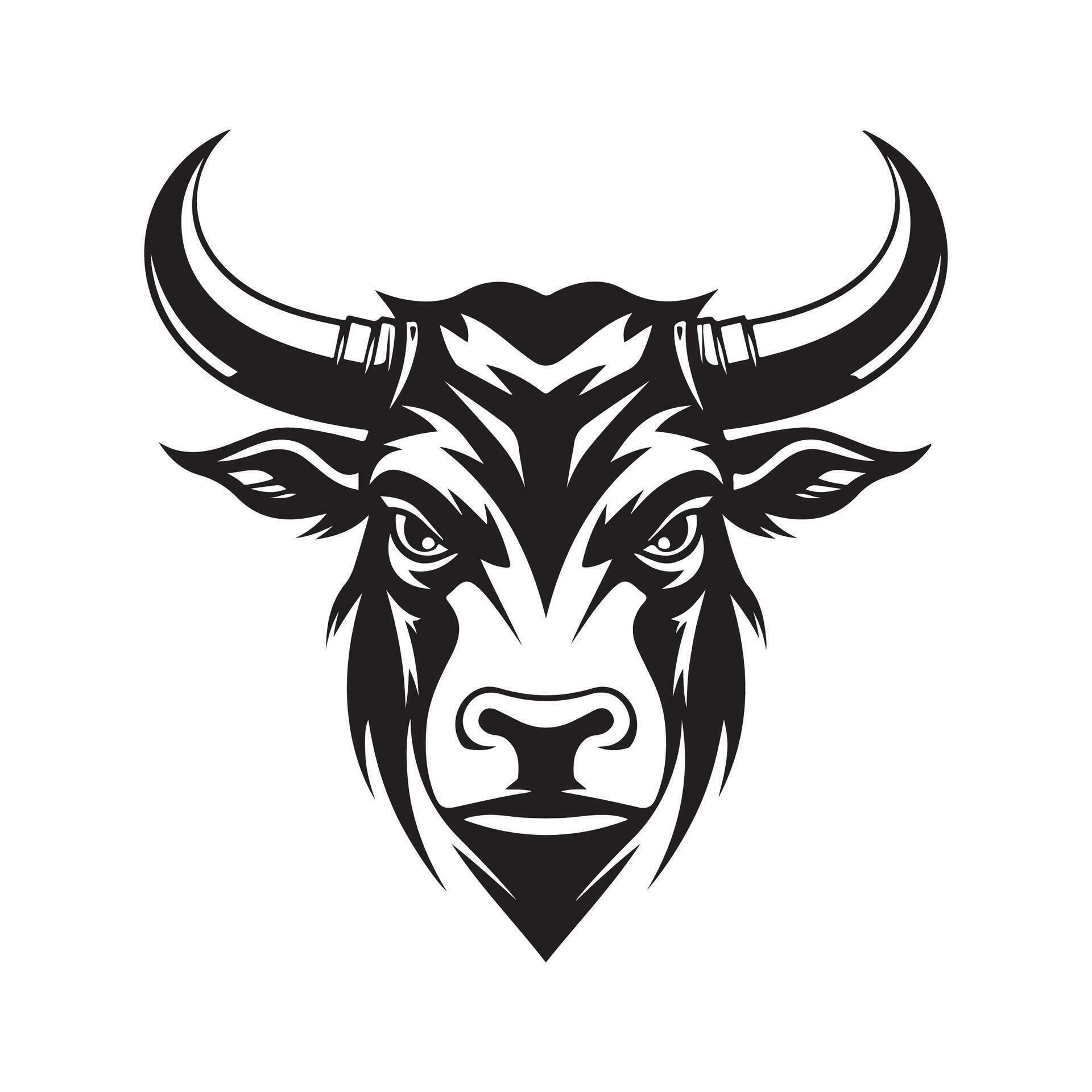 Bull Head Vector Art, Image and Design 33492769 Vector Art at Vecteezy