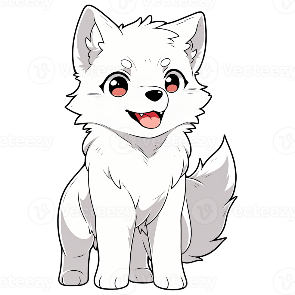 Cute Chibi Wolf Clipart AI Generative 33494347 PNG Cute Chibi Wolf Clipart AI Generative 33494347 PNG