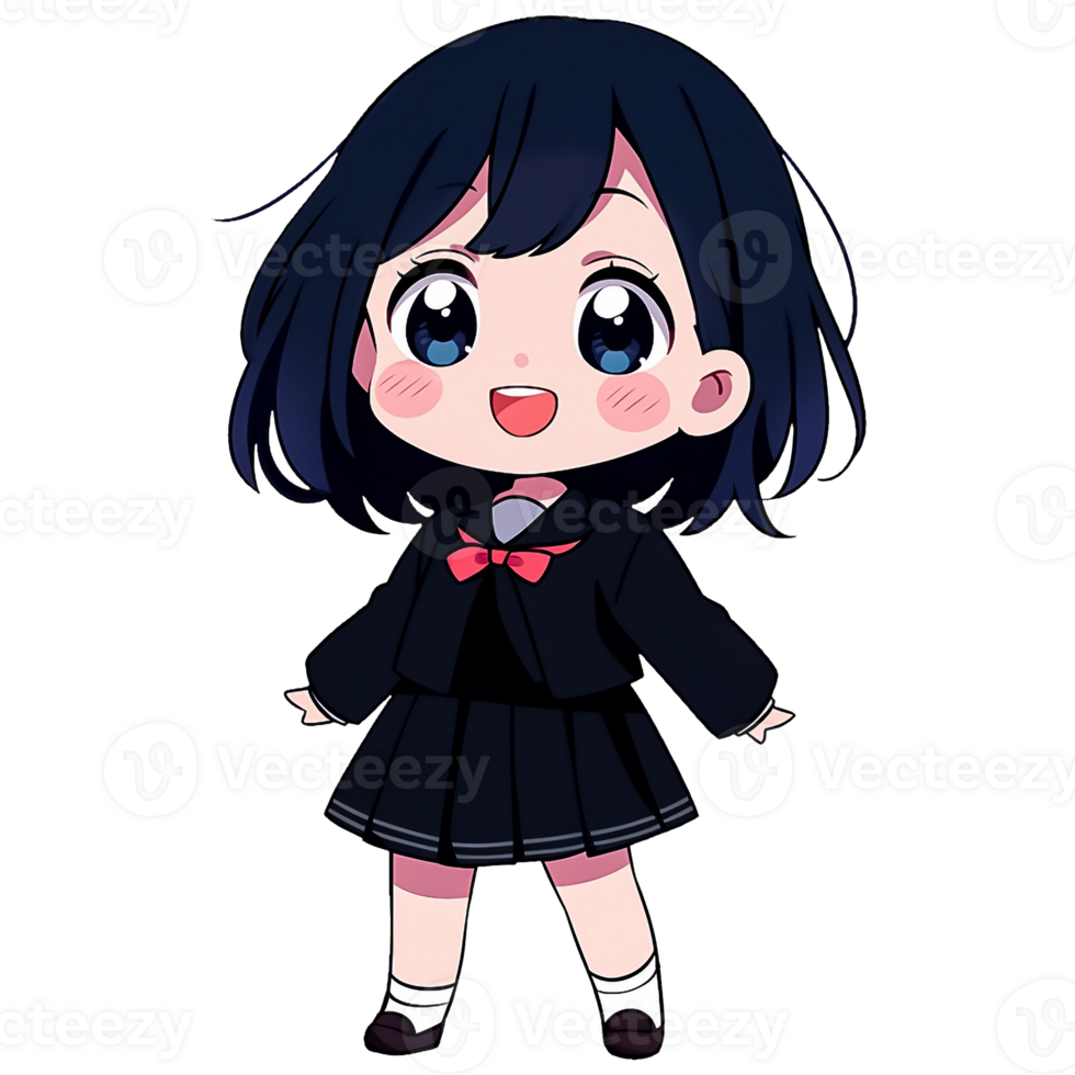 Cute Chibi School Girl AI Generative 33494475 PNG Cute Chibi School Girl AI Generative 33494475 PNG