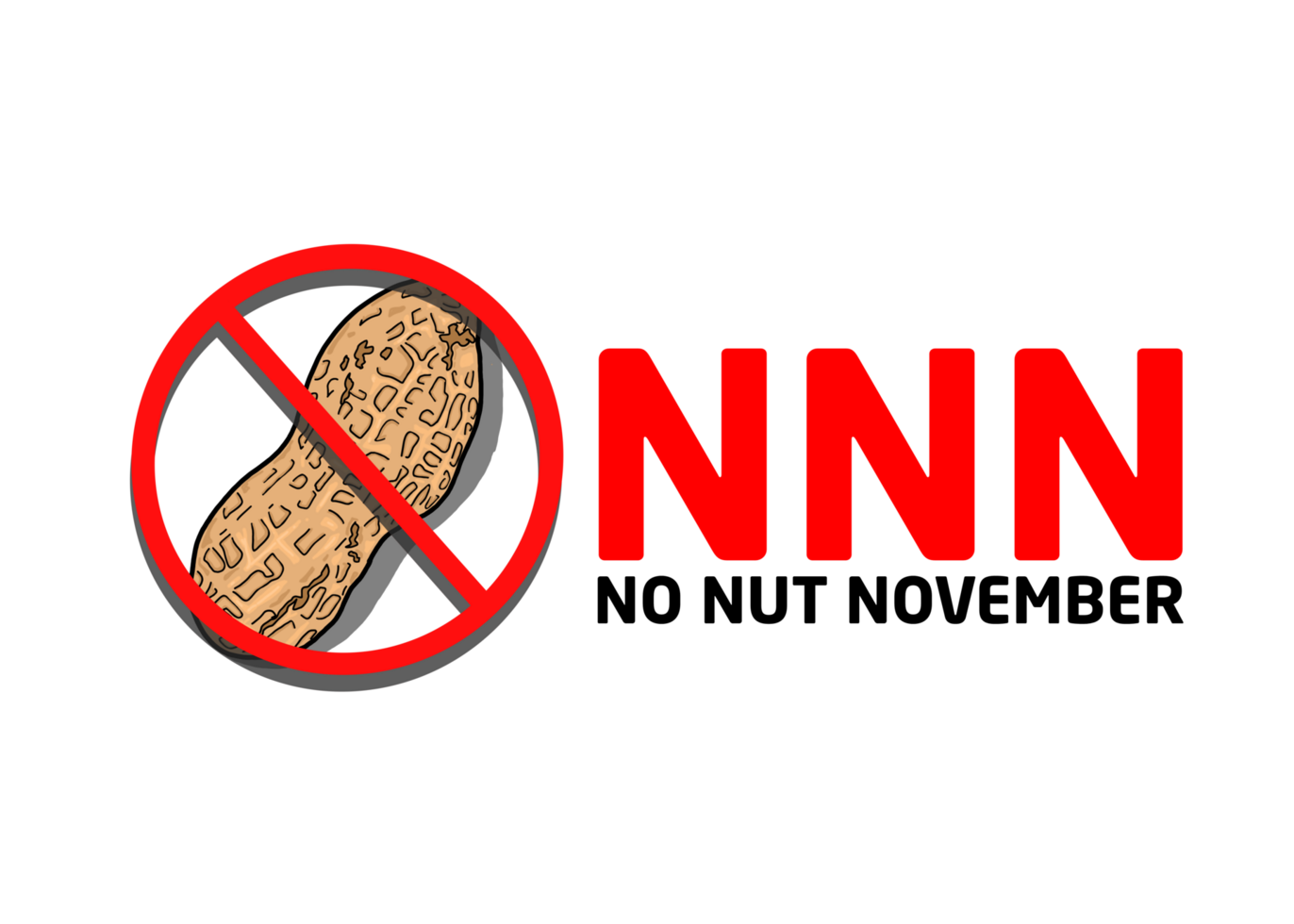Nnn No Nut November Challenge 33499839 Png
