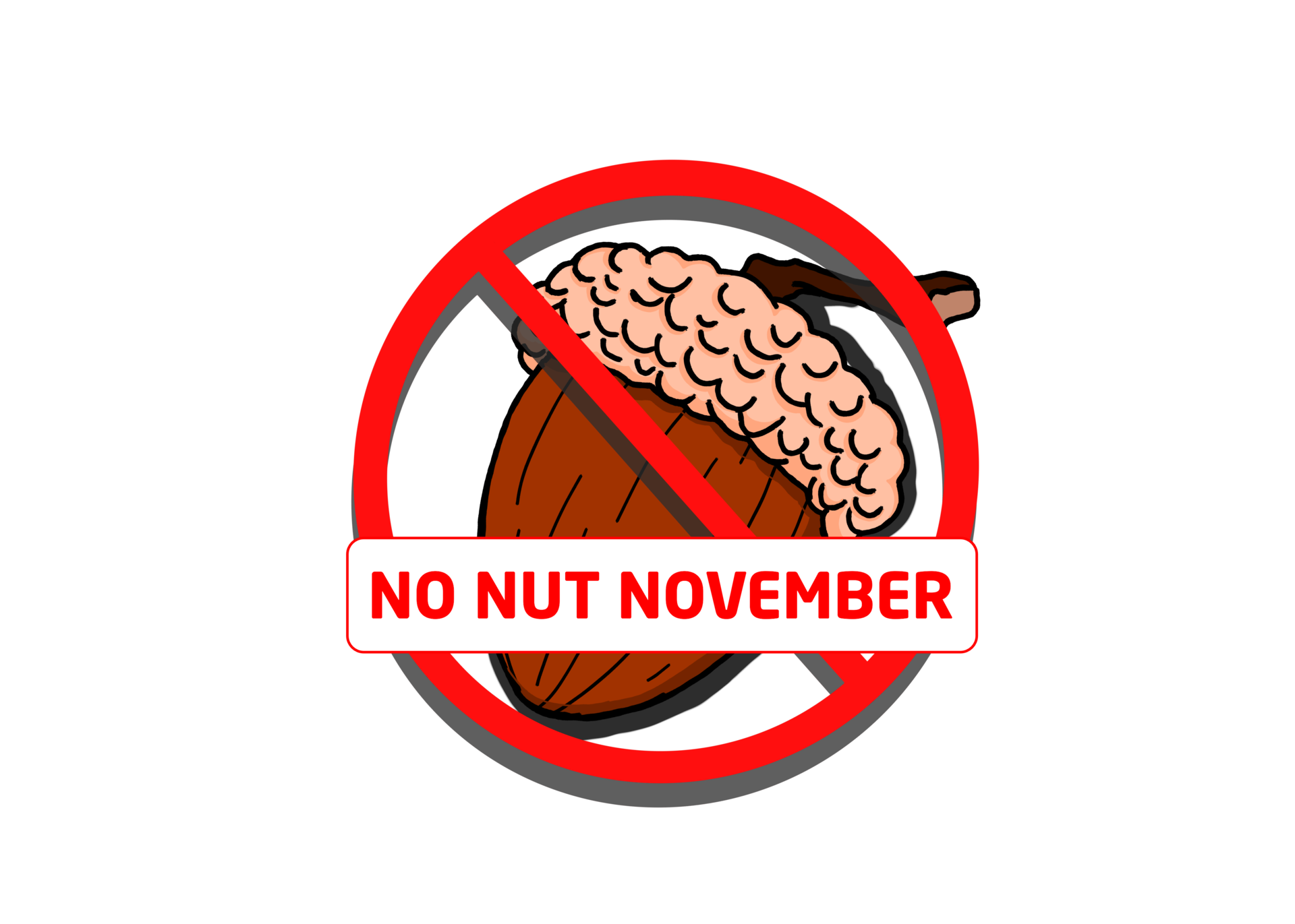 Nnn No Nut November Challenge 33499844 Png