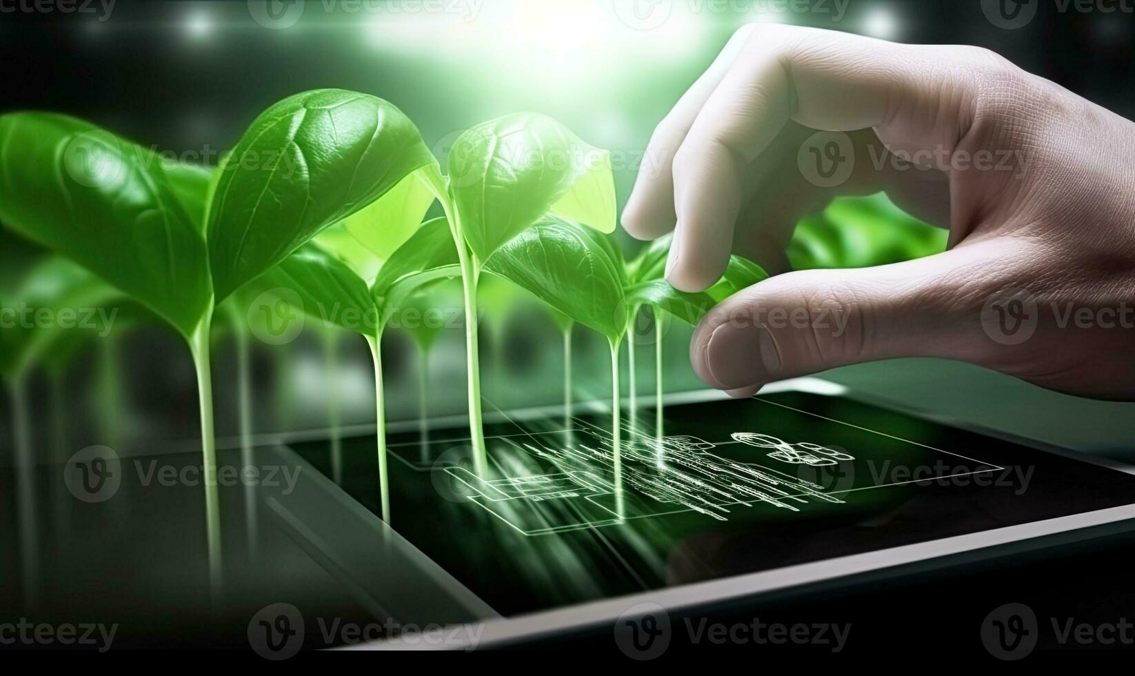 Farm Online Management Ads Farming Control Technology Online Creating Using Generative Ai