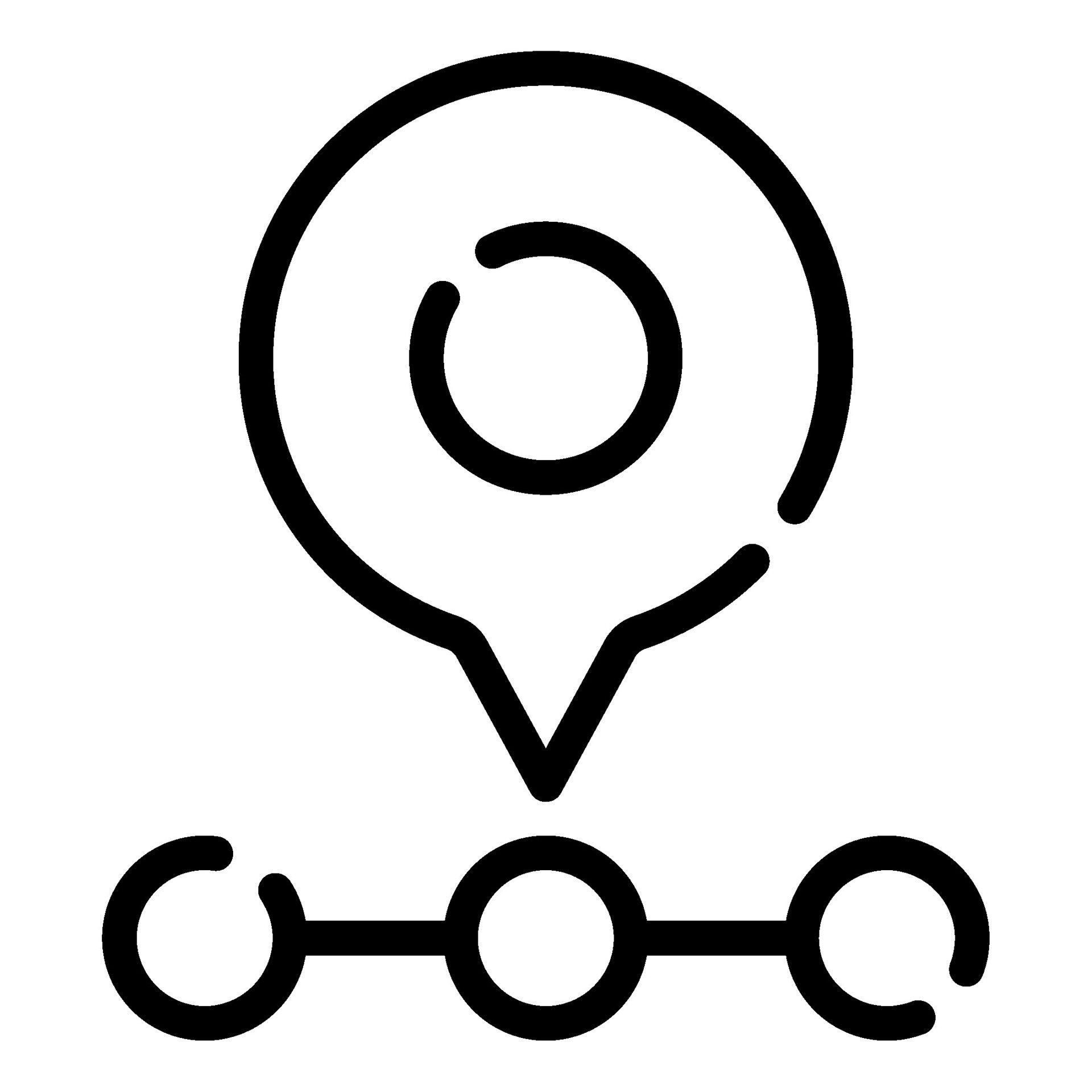 Tracking icon illustration, for uiux, infographic, etc 33515661 Vector ...