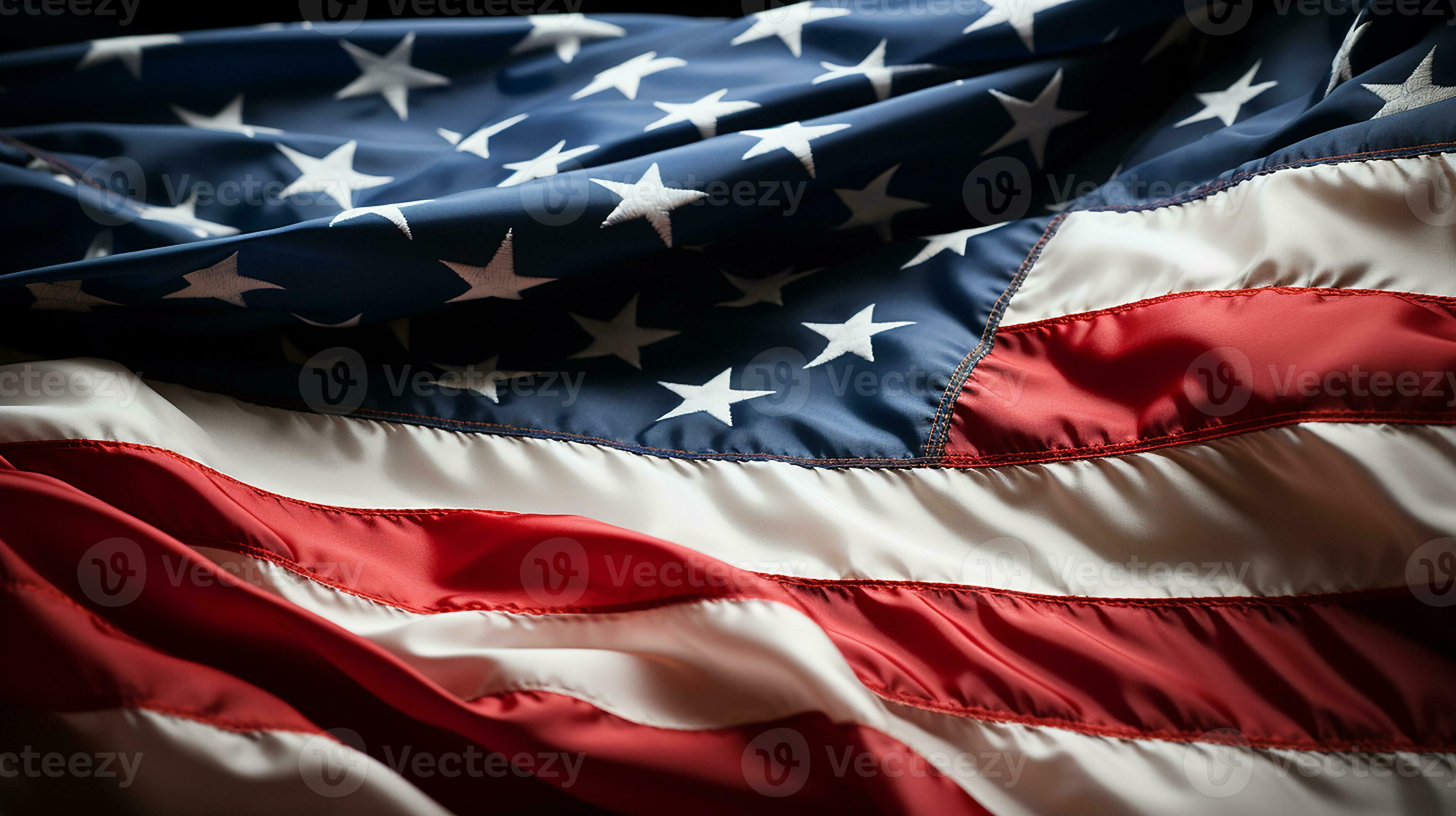 Original american flag background image, high resolution AI Generated ...